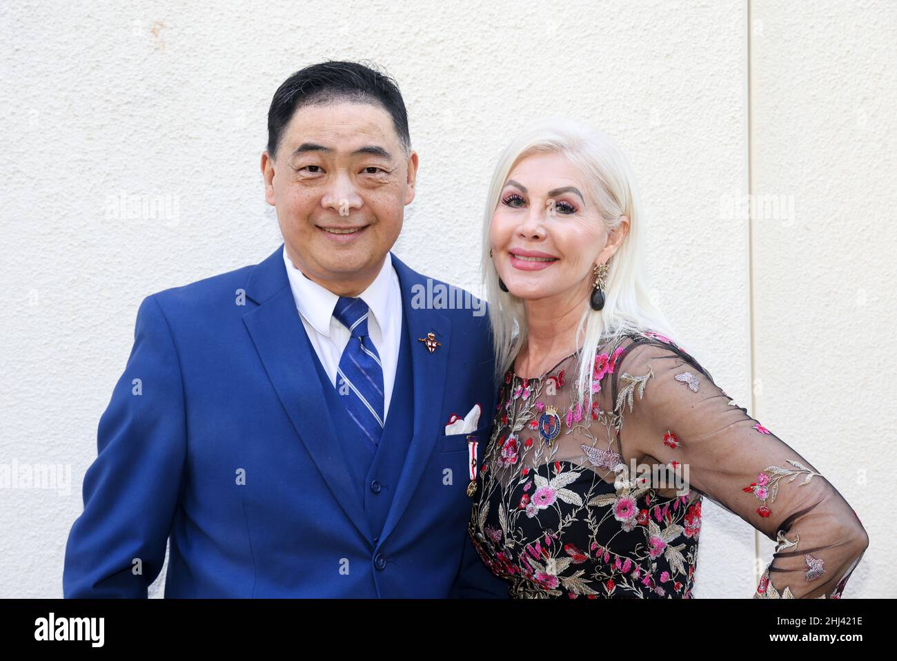Beverly Hills, California, USA. 23rd January, 2022. TV host Joey Zhou ...