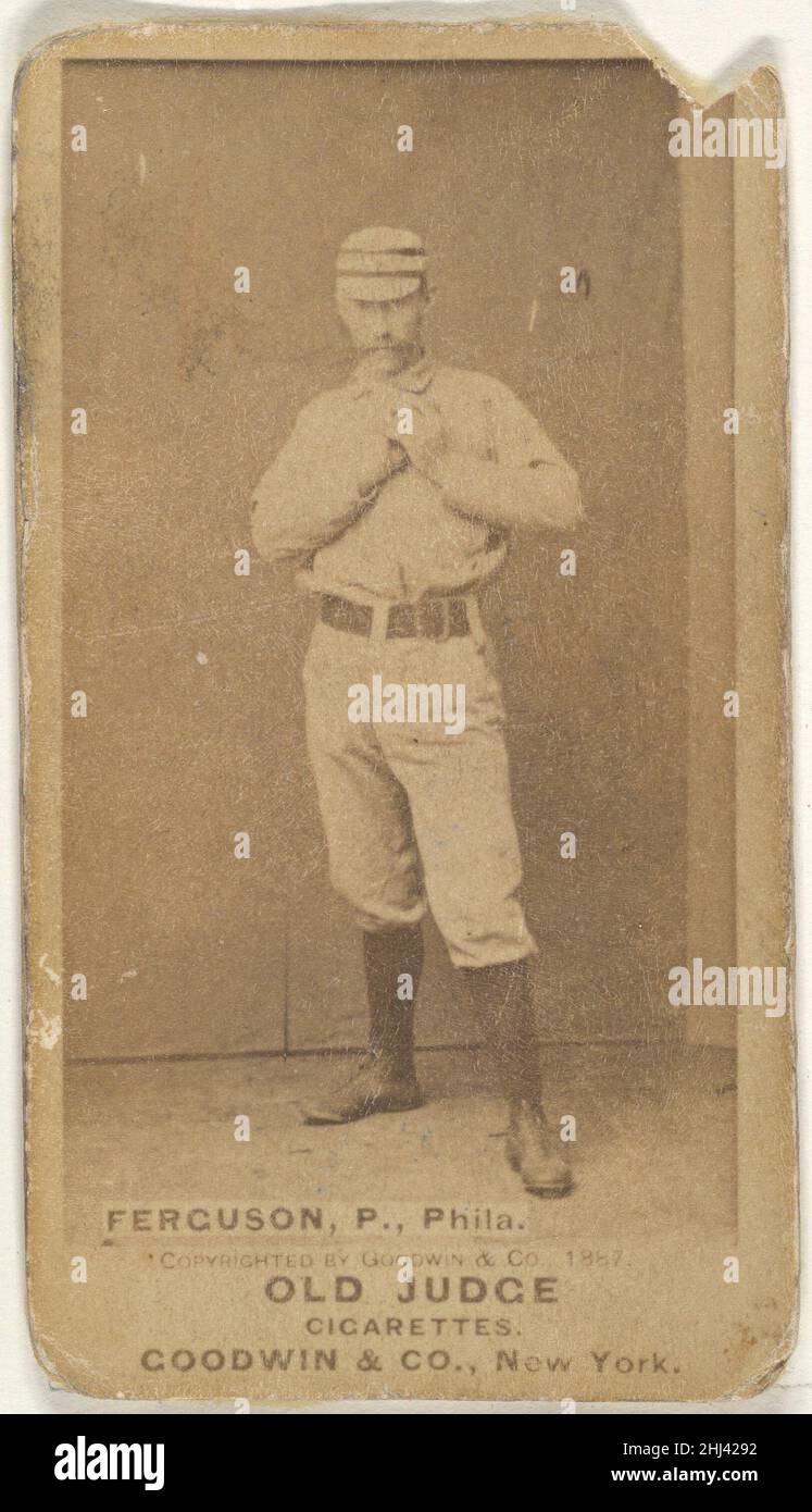 Charles J. "Charlie" Ferguson, Pitcher, Philadelphia, from the Old ...