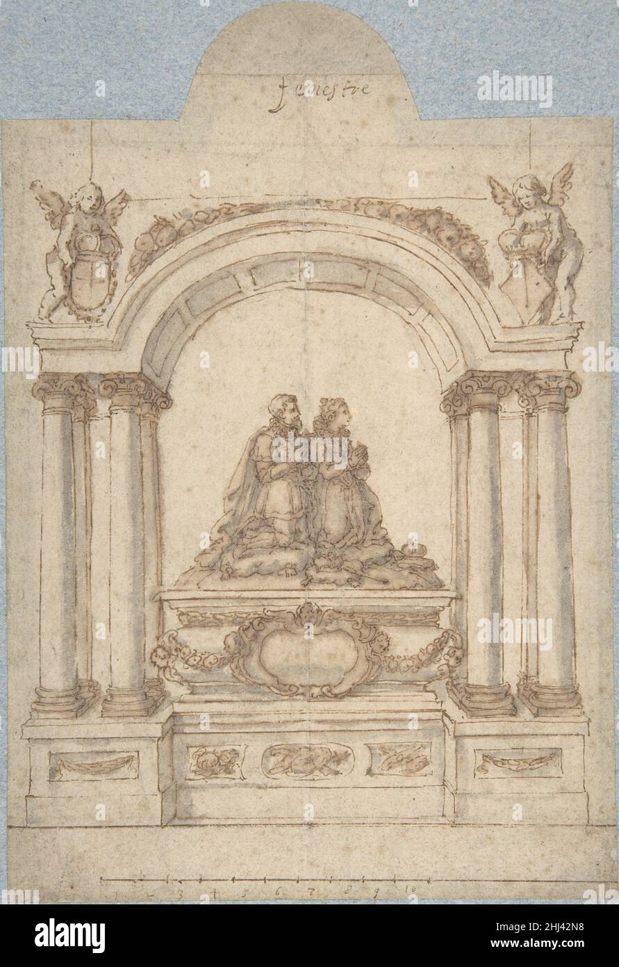 Project for a Tomb ca. 1590–1600 Anonymous, French, 16th century French ...