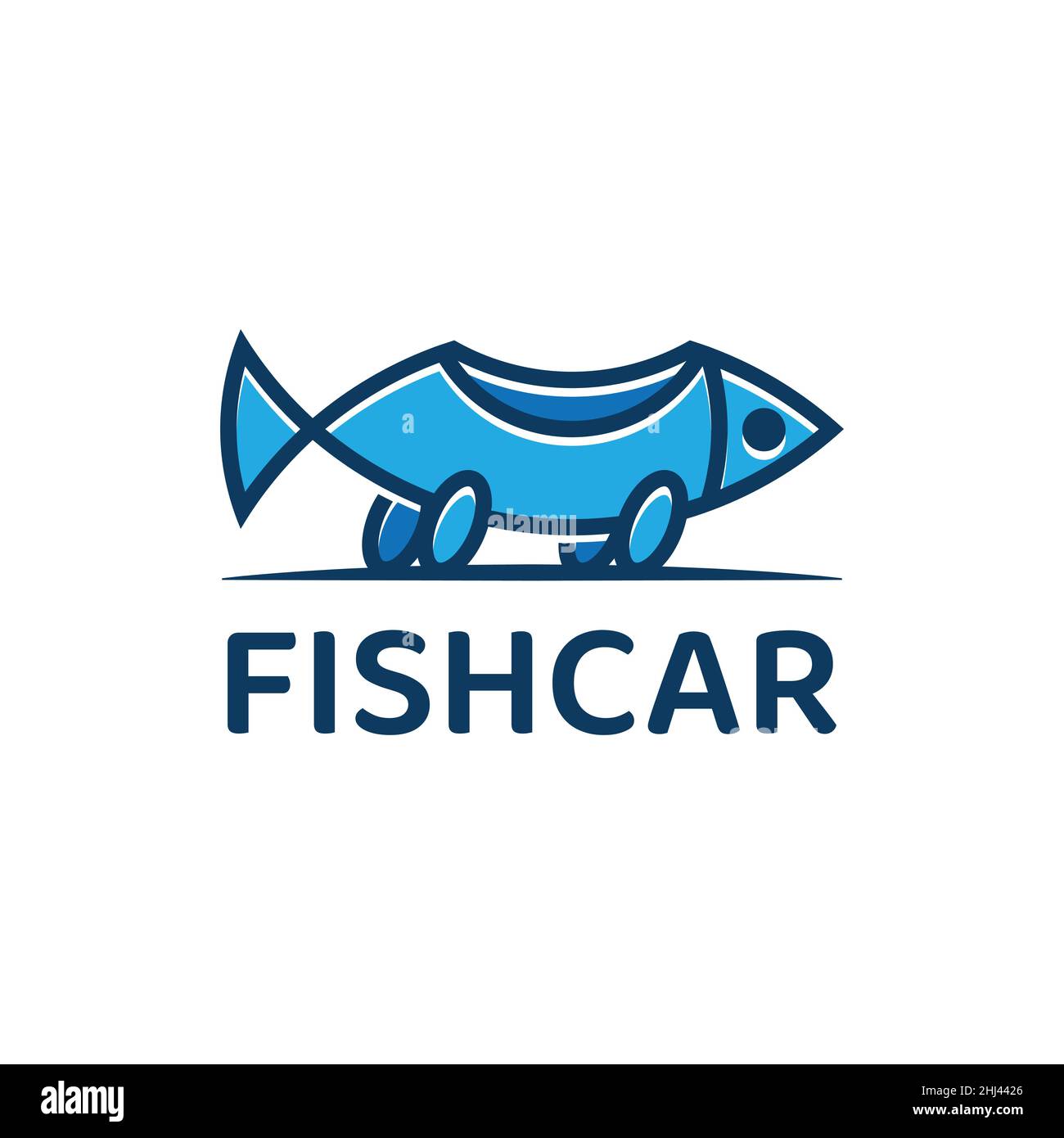 Car symbol fish Cut Out Stock Images & Pictures - Alamy