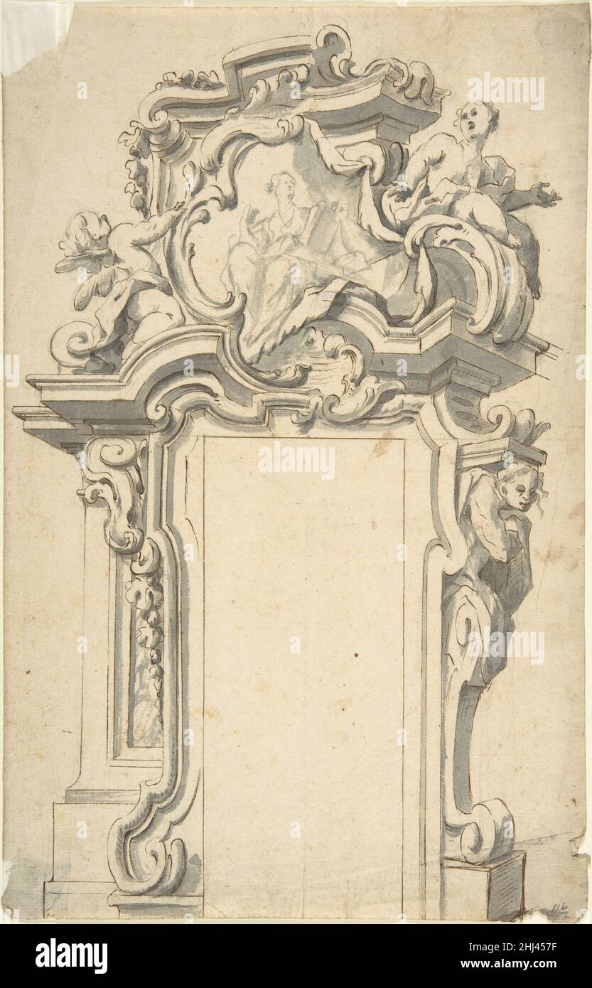 Rococo structure drawing hi-res stock photography and images - Alamy