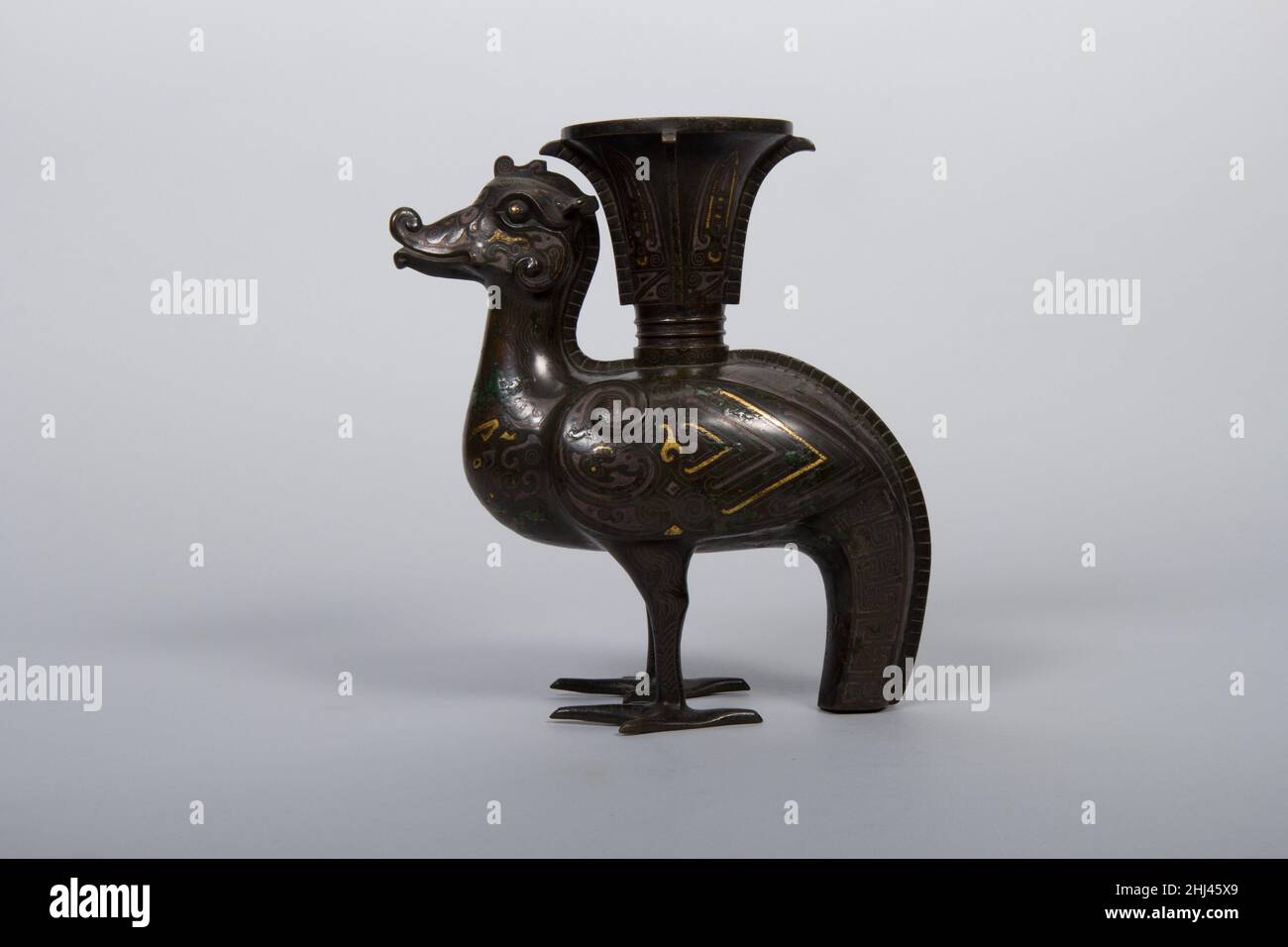 Vessel in the Form of a Heavenly Rooster 19th century China Containers ...