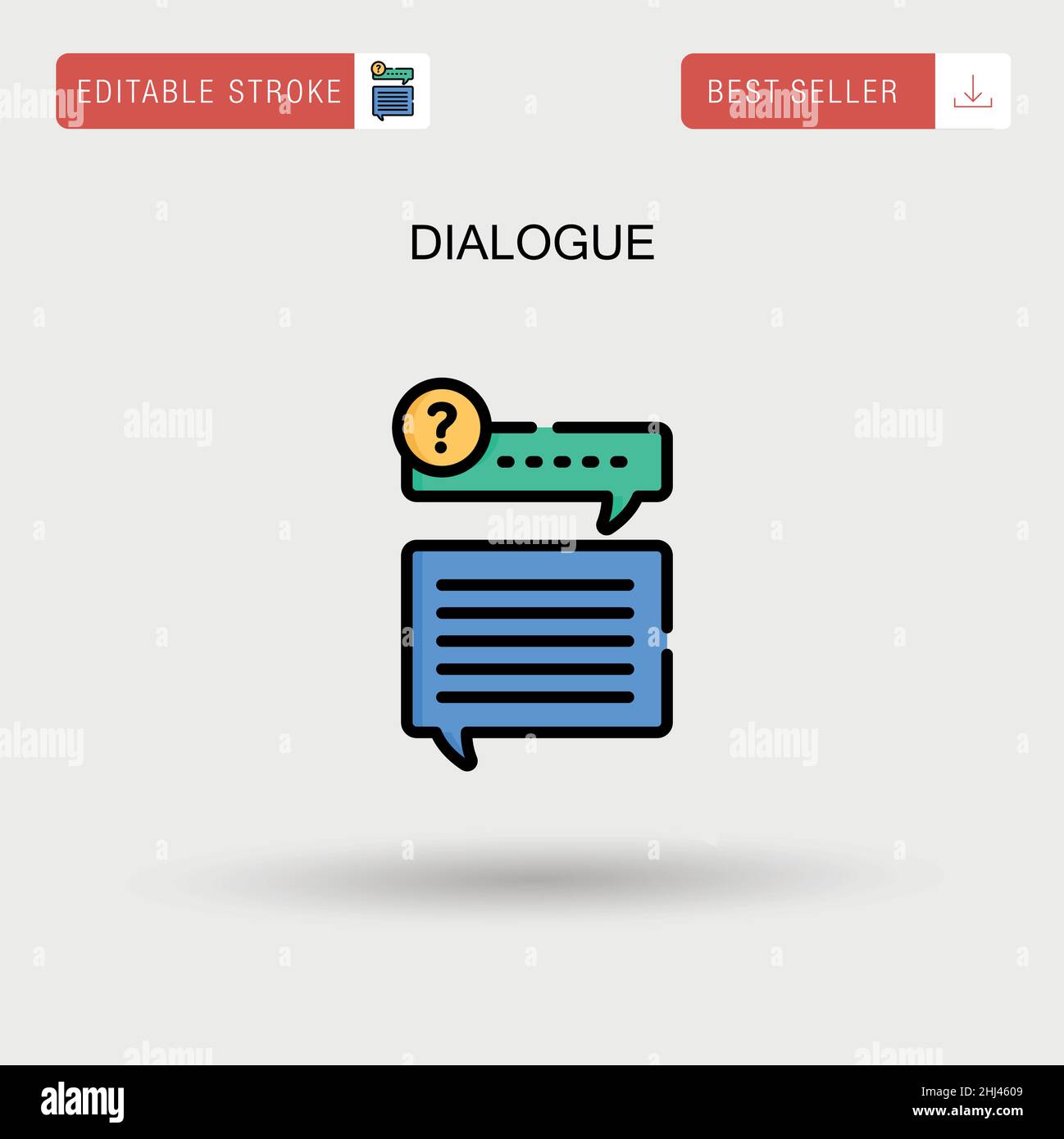 Online forum icon simple Stock Vector Images - Alamy