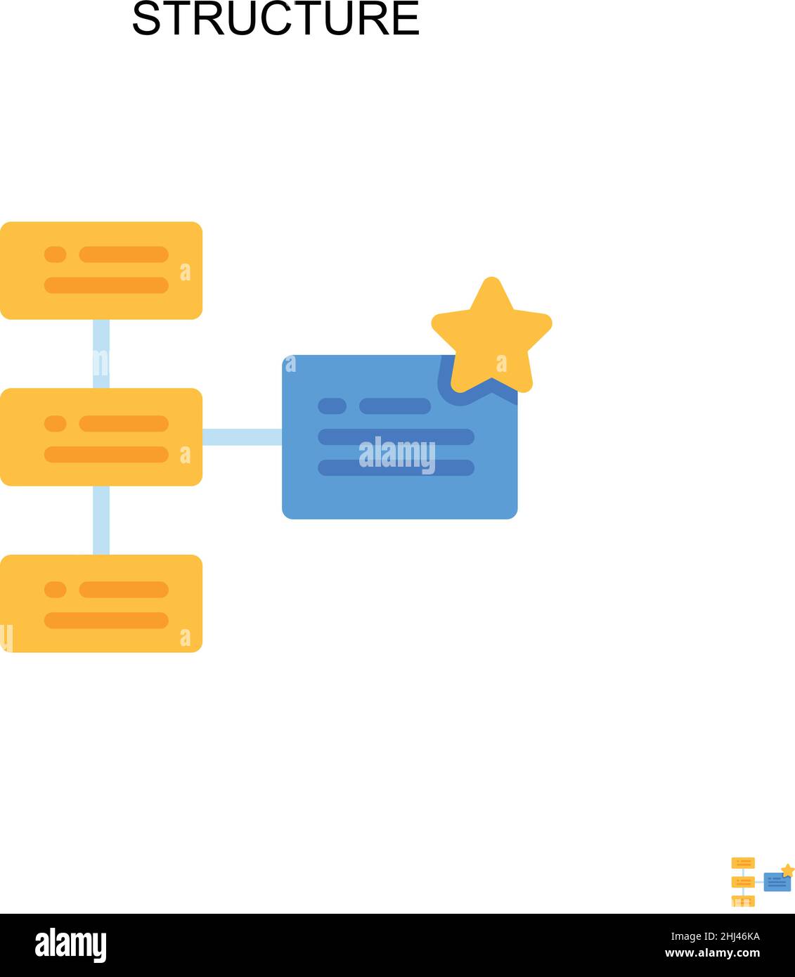 Structure Simple Vector Icon Illustration Symbol Design Template For Web Mobile Ui Element