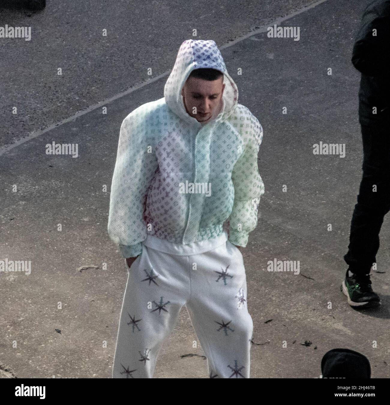 Peacehaven, UK. 26th Jan, 2022. Chart-topping rappers Aitch and ArrDee ...