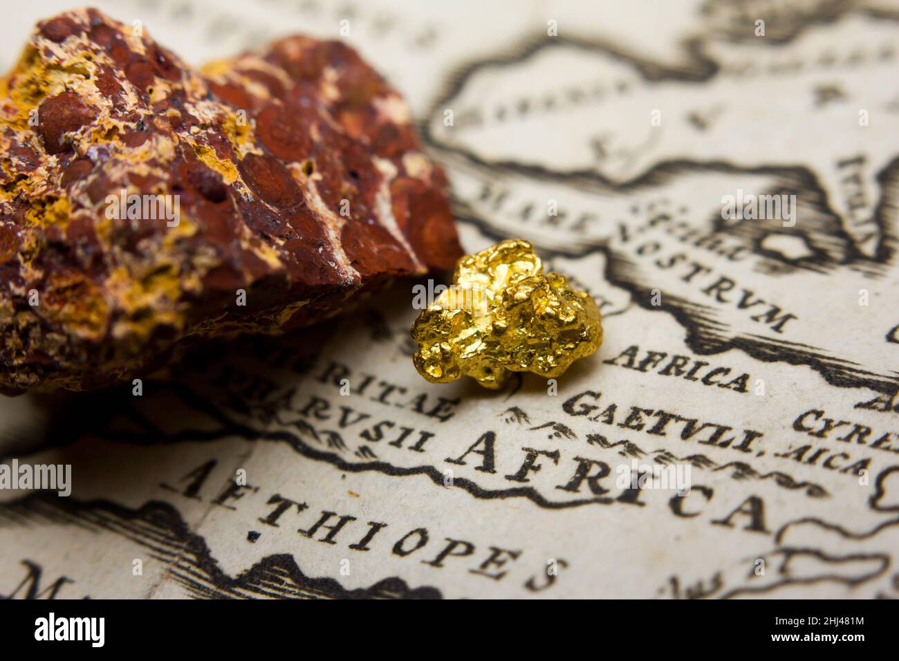 Peru gold map hi-res stock photography and images - Alamy