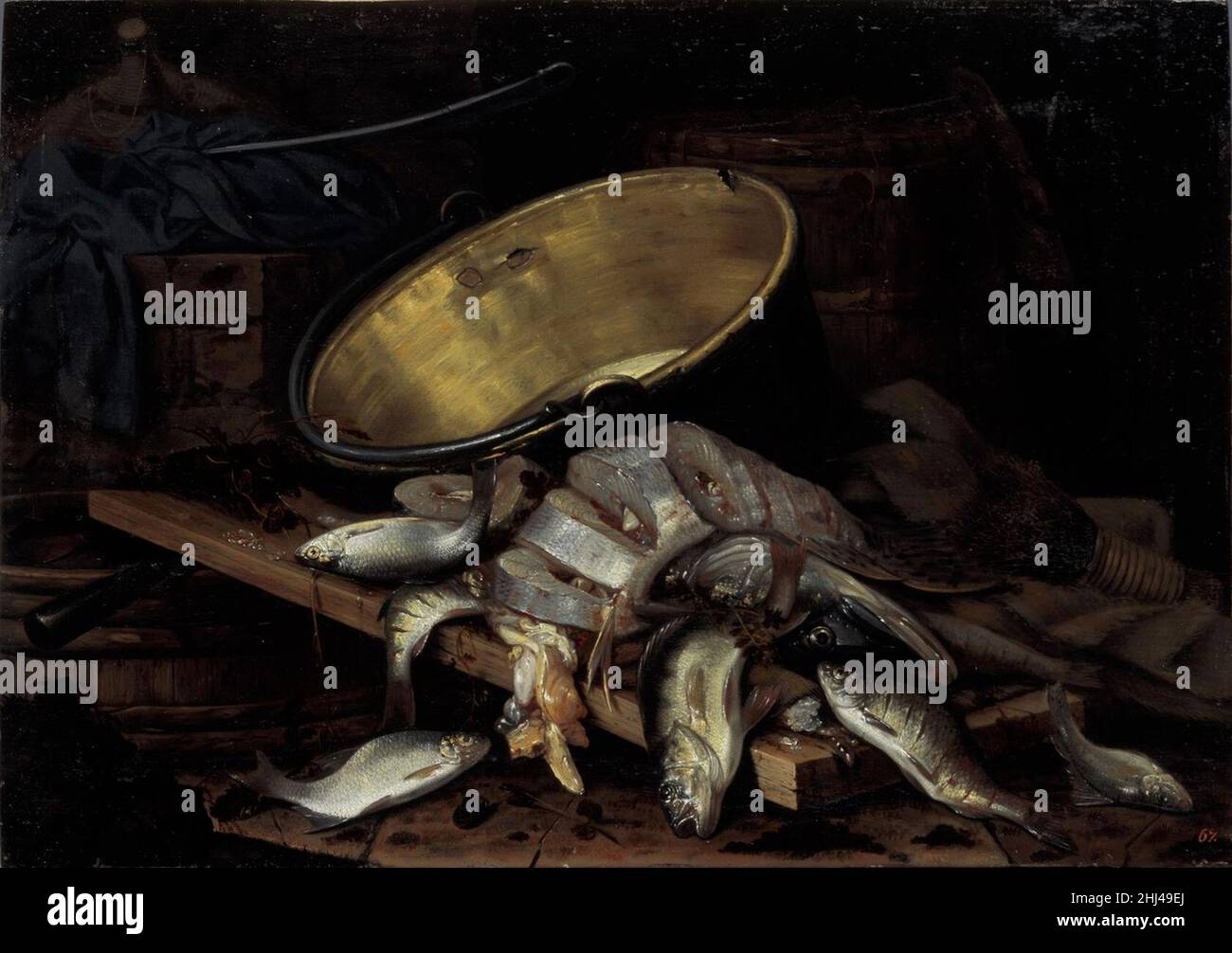 Still Life of Fish by Jacob Gillig Stock Photo - Alamy