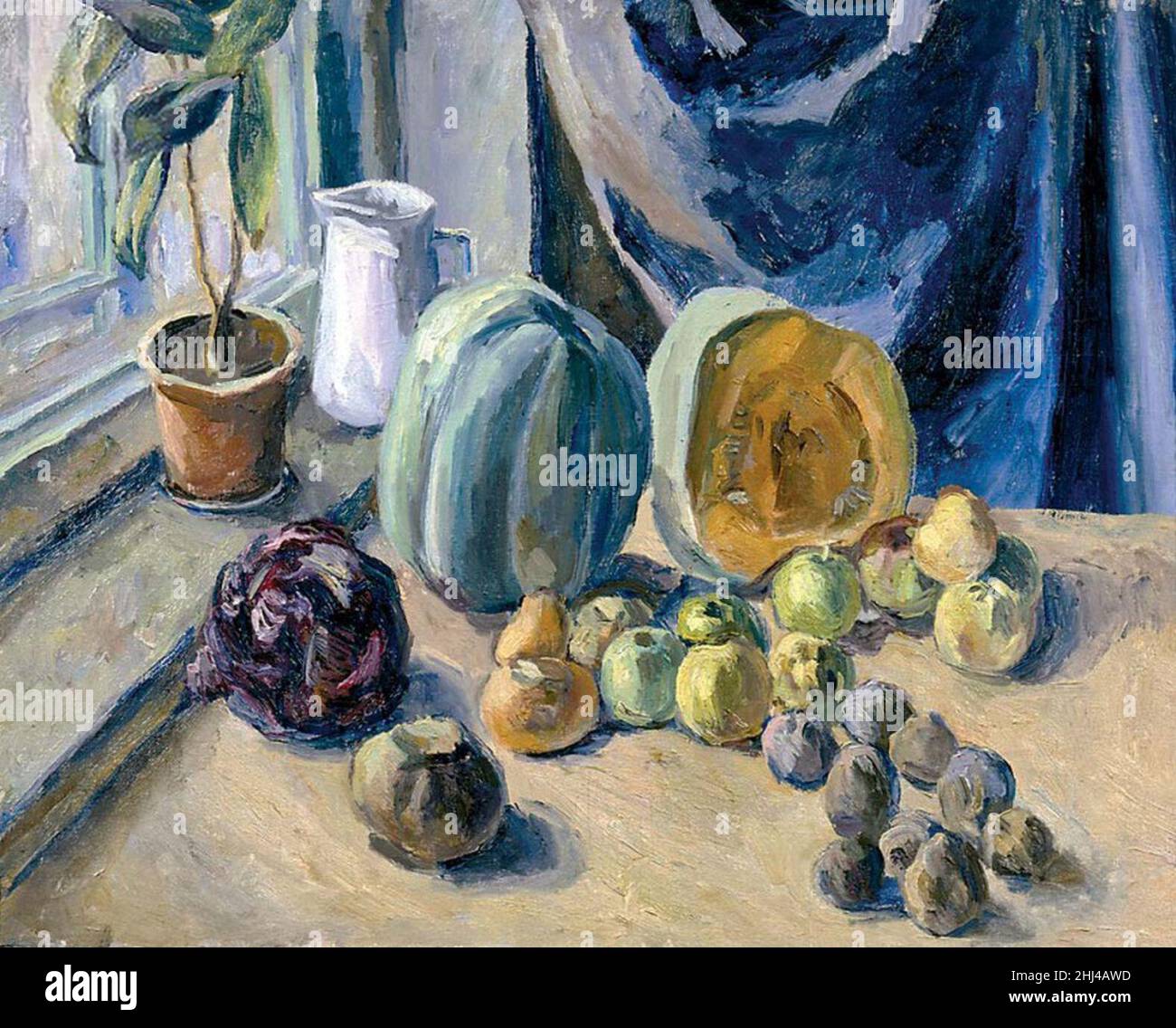 Still Life with Pumpkin (1934 Stock Photo - Alamy