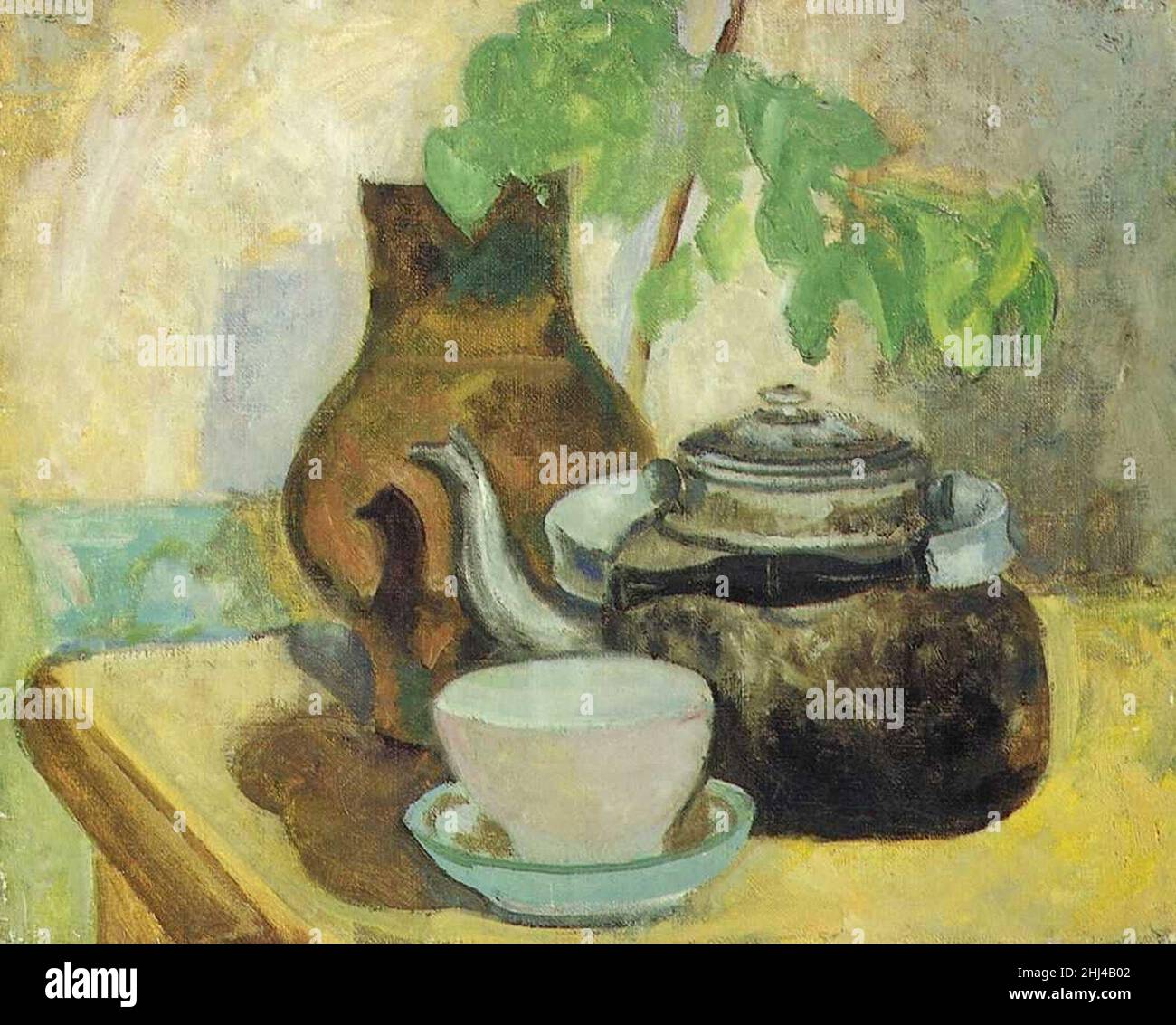 Still Life with Teapot Stock Photo - Alamy