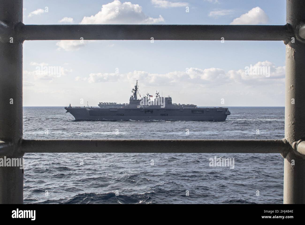 PHILIPPINE SEA (Jan. 22, 2022) The Japan Maritime Self-Defense Force ...