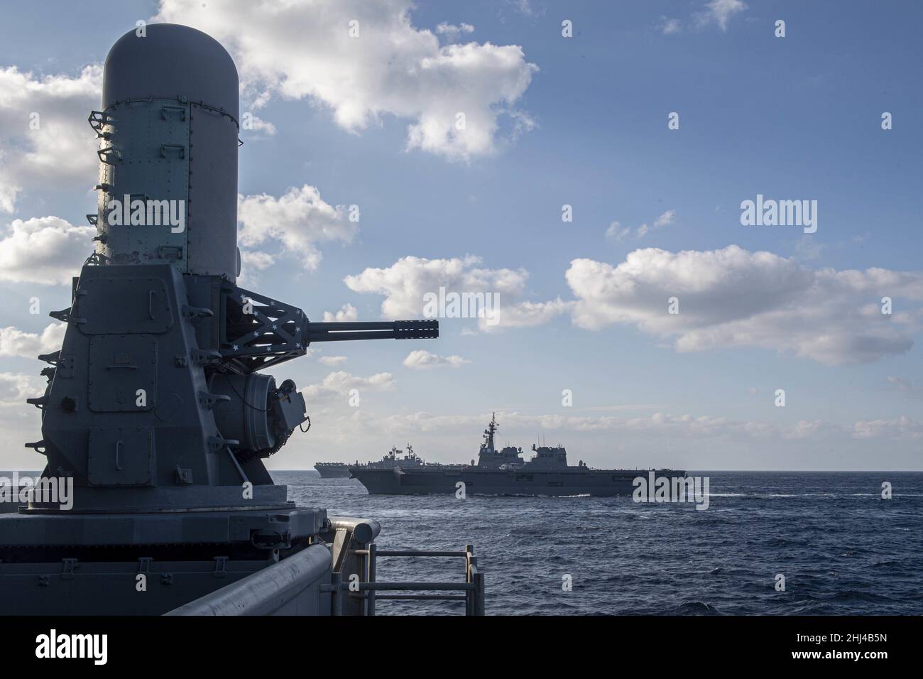 PHILIPPINE SEA (Jan. 22, 2022) The Japan Maritime Self-Defense Force ...