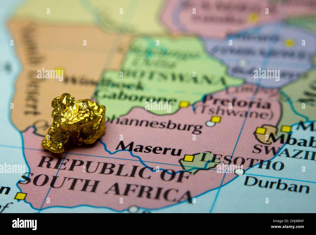 Gold Mines In Africa Map
