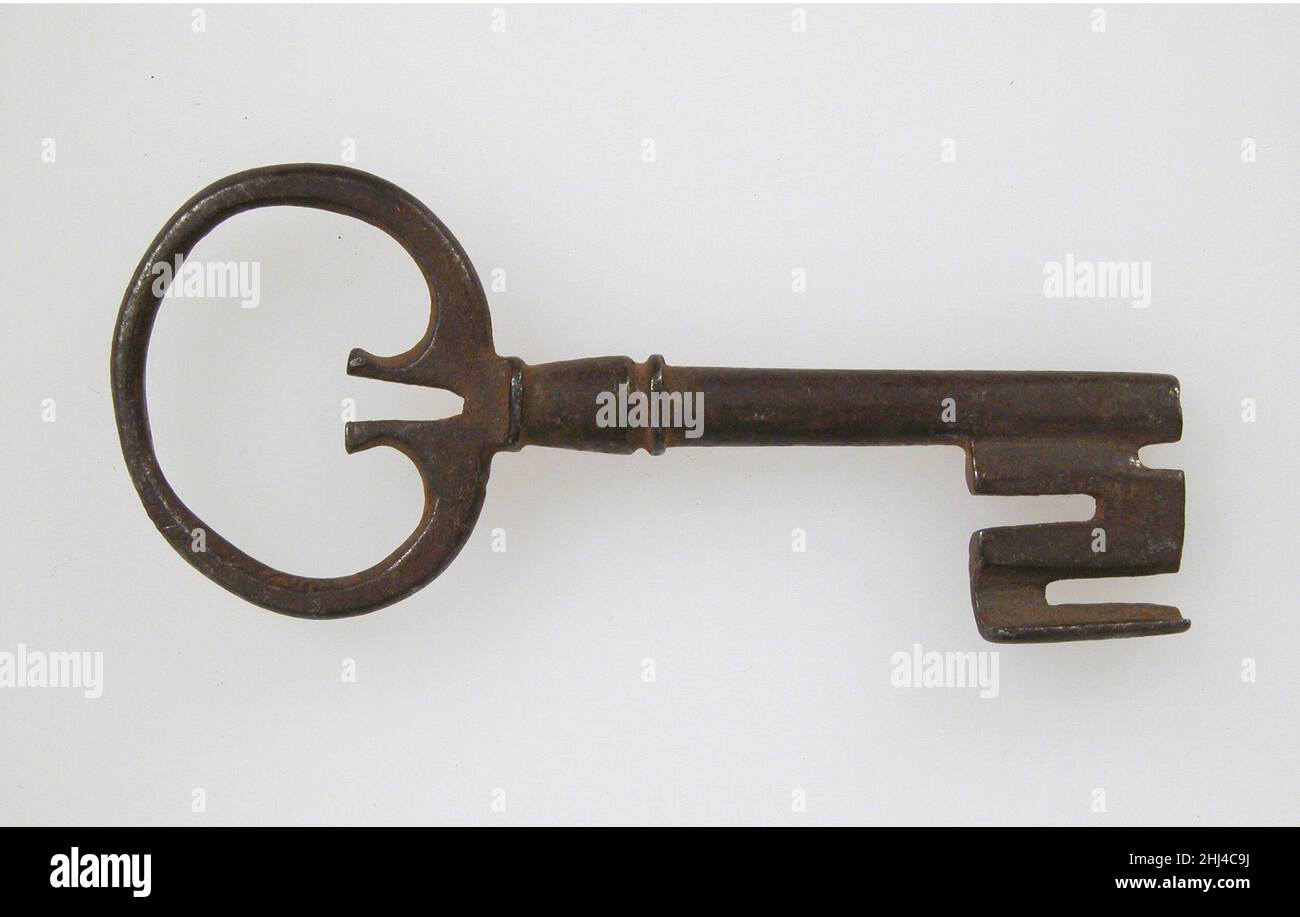 Key 16th century German The decoration of Gothic iron locks and keys ...