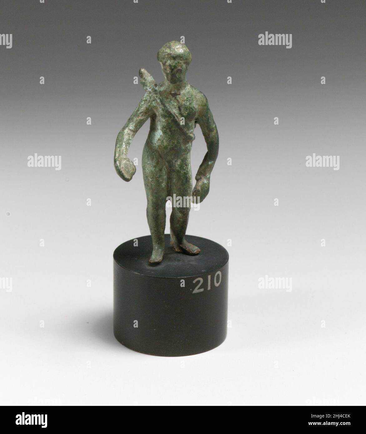Bronze statuette of Apollo 1st–2nd century A.D. Roman A quiver of ...