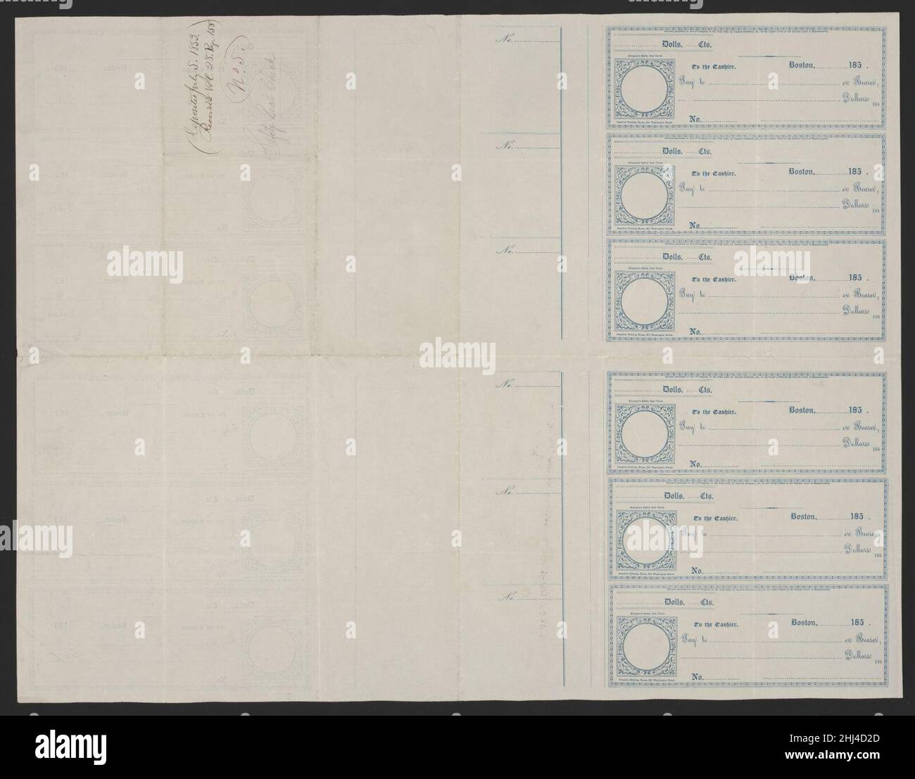 Stimpson's safety seal checks Stock Photo - Alamy