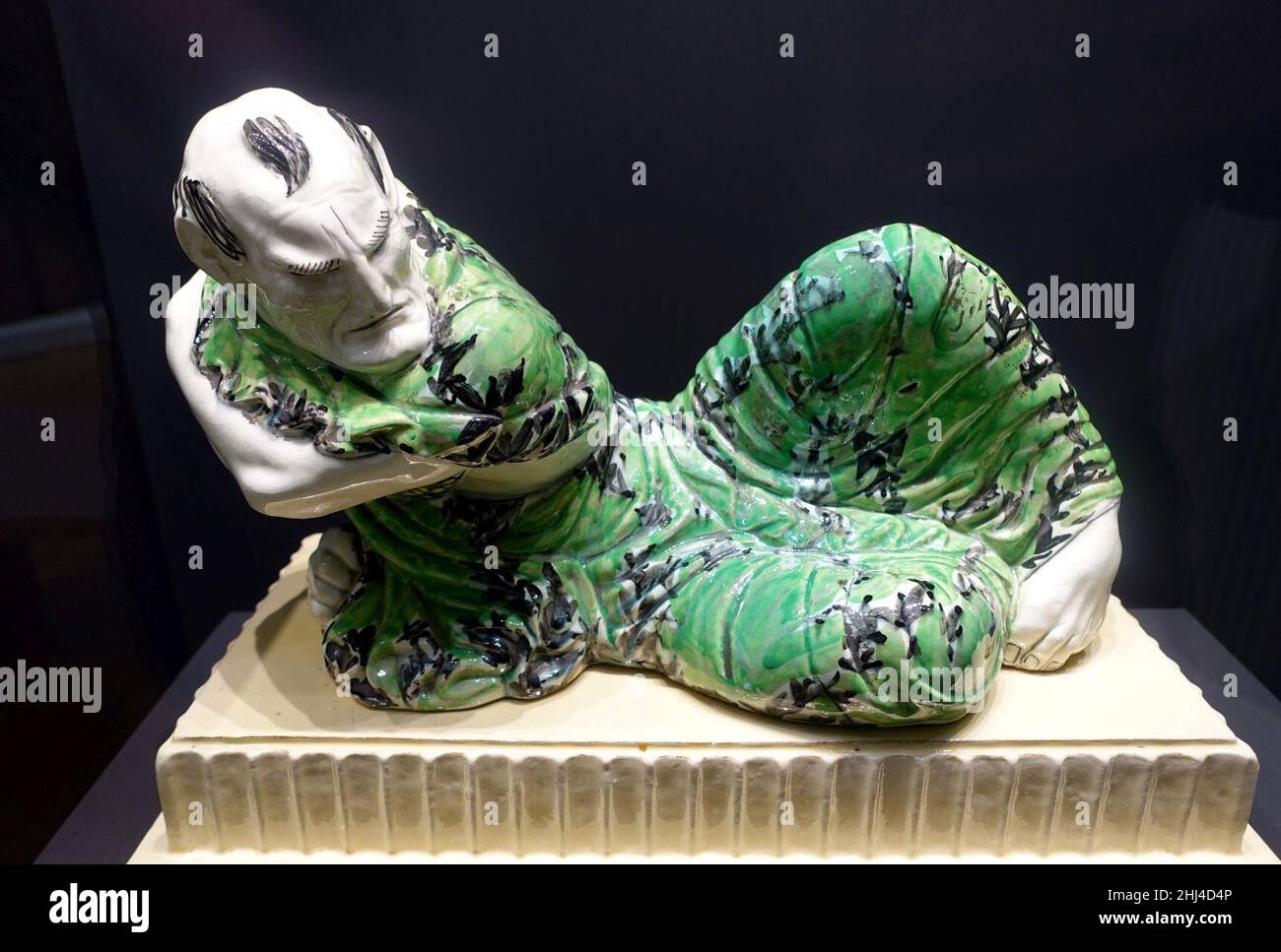 Stinginess by Bernhard Hoetger, Tonwerke Kandern, from the Light and ...