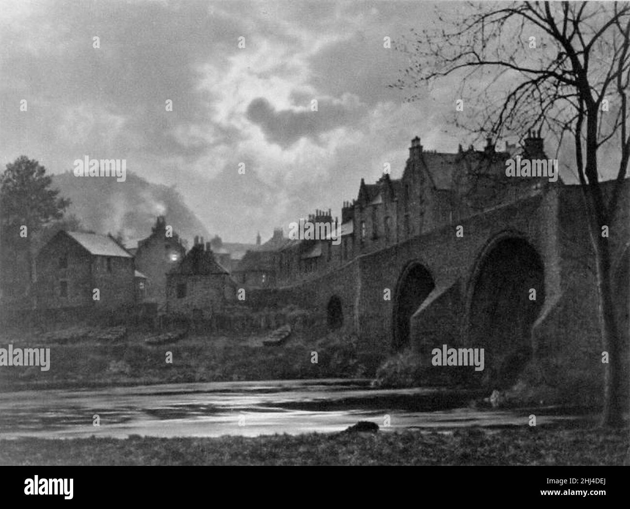Historic bridge stirling Black and White Stock Photos & Images - Alamy