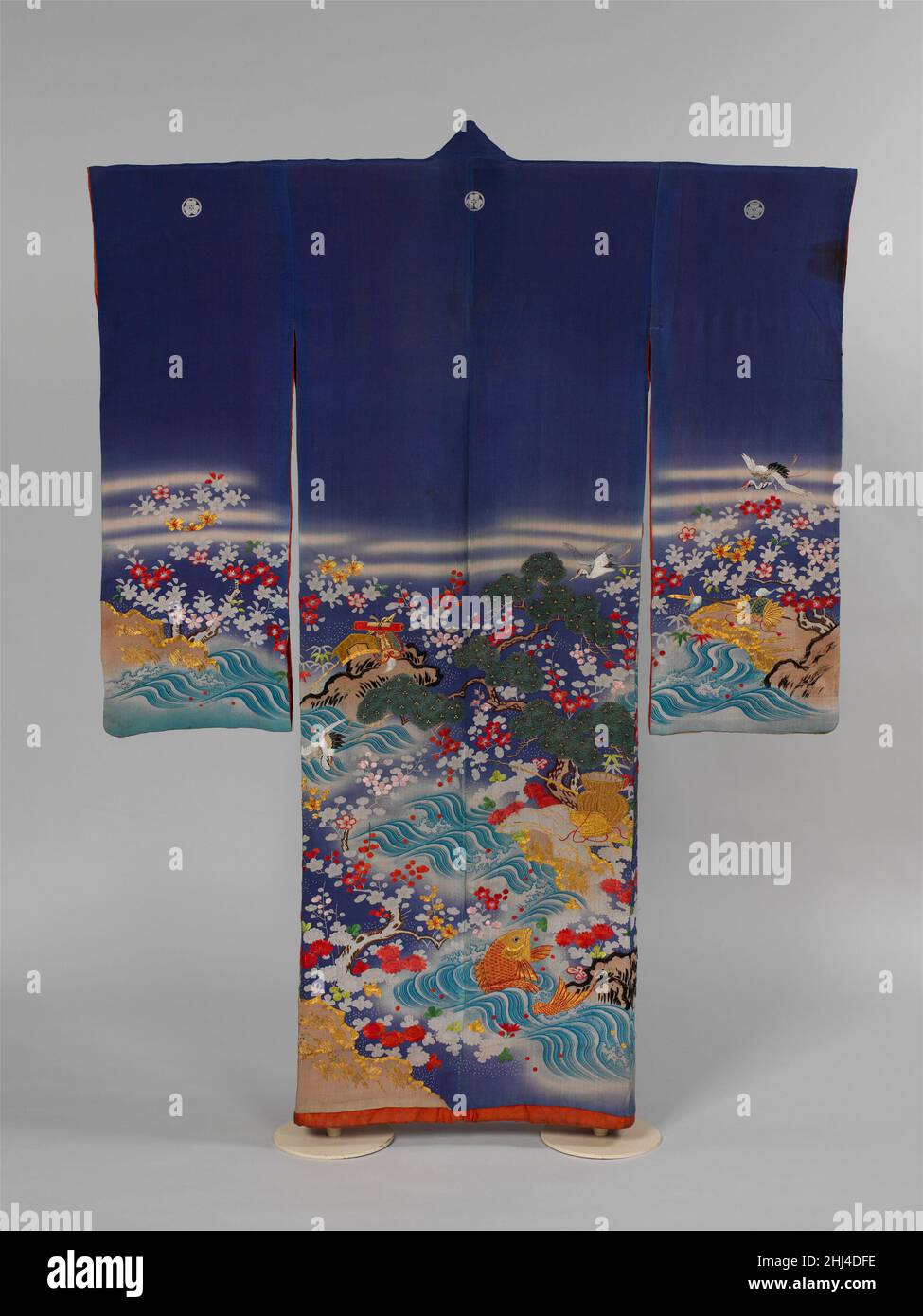 Kosode with a Paragon of Filial Piety 19th century Japan In the late ...