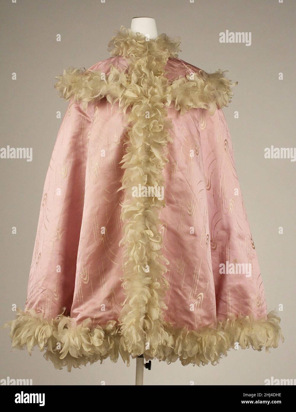 Opera cape ca. 1900 British. Opera cape 106661 Stock Photo - Alamy