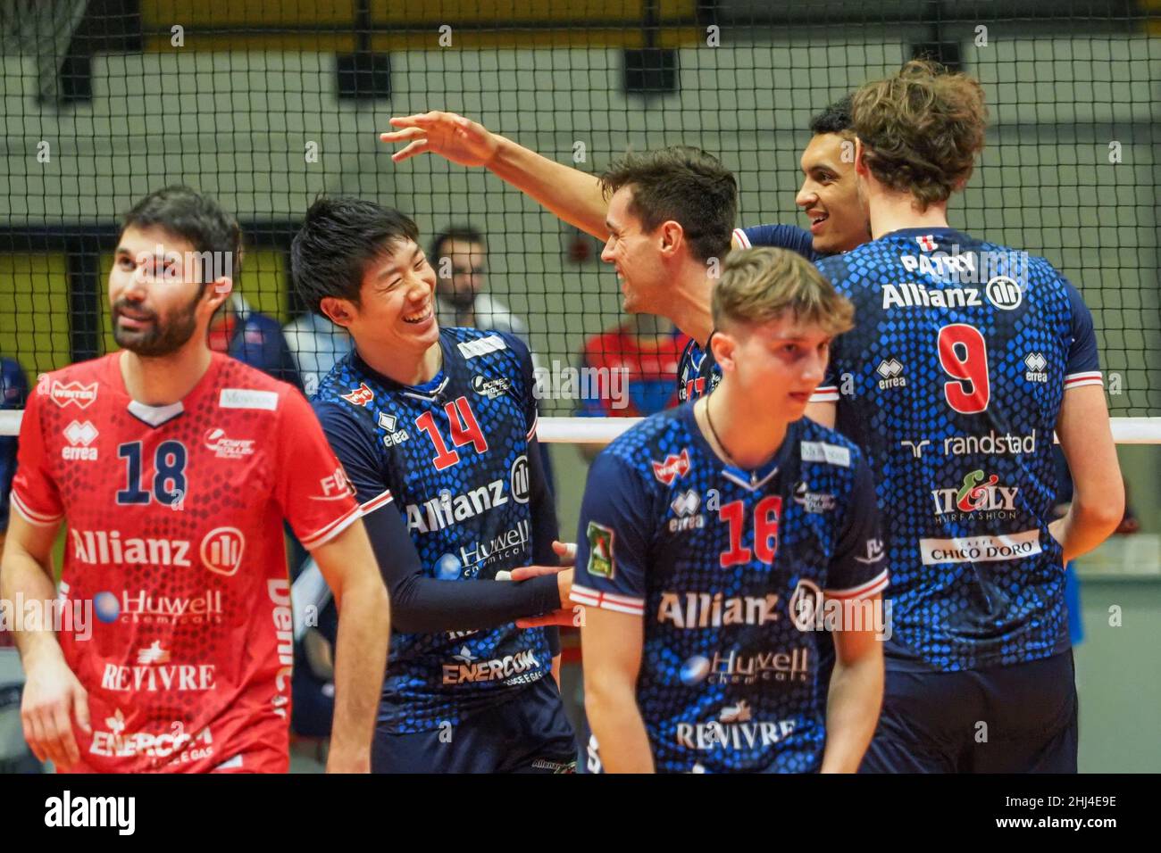 Arena di Monza, Monza, Italy, January 26, 2022, Allianz Powervolley ...