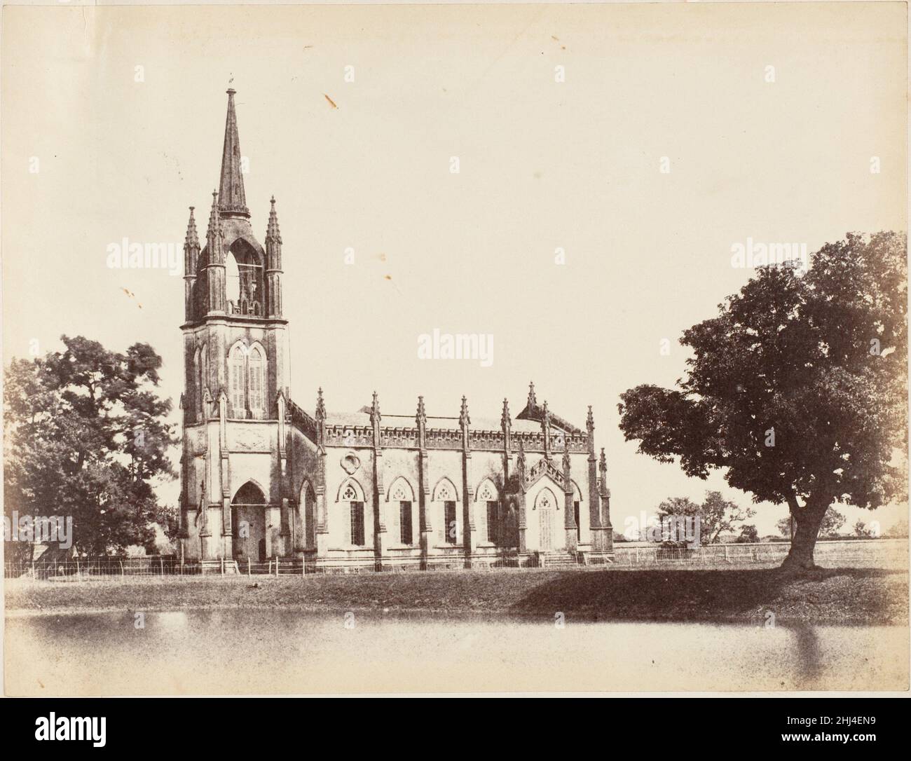 Kidderpore Church 1850s Captain R. B. Hill British. Kidderpore Church ...