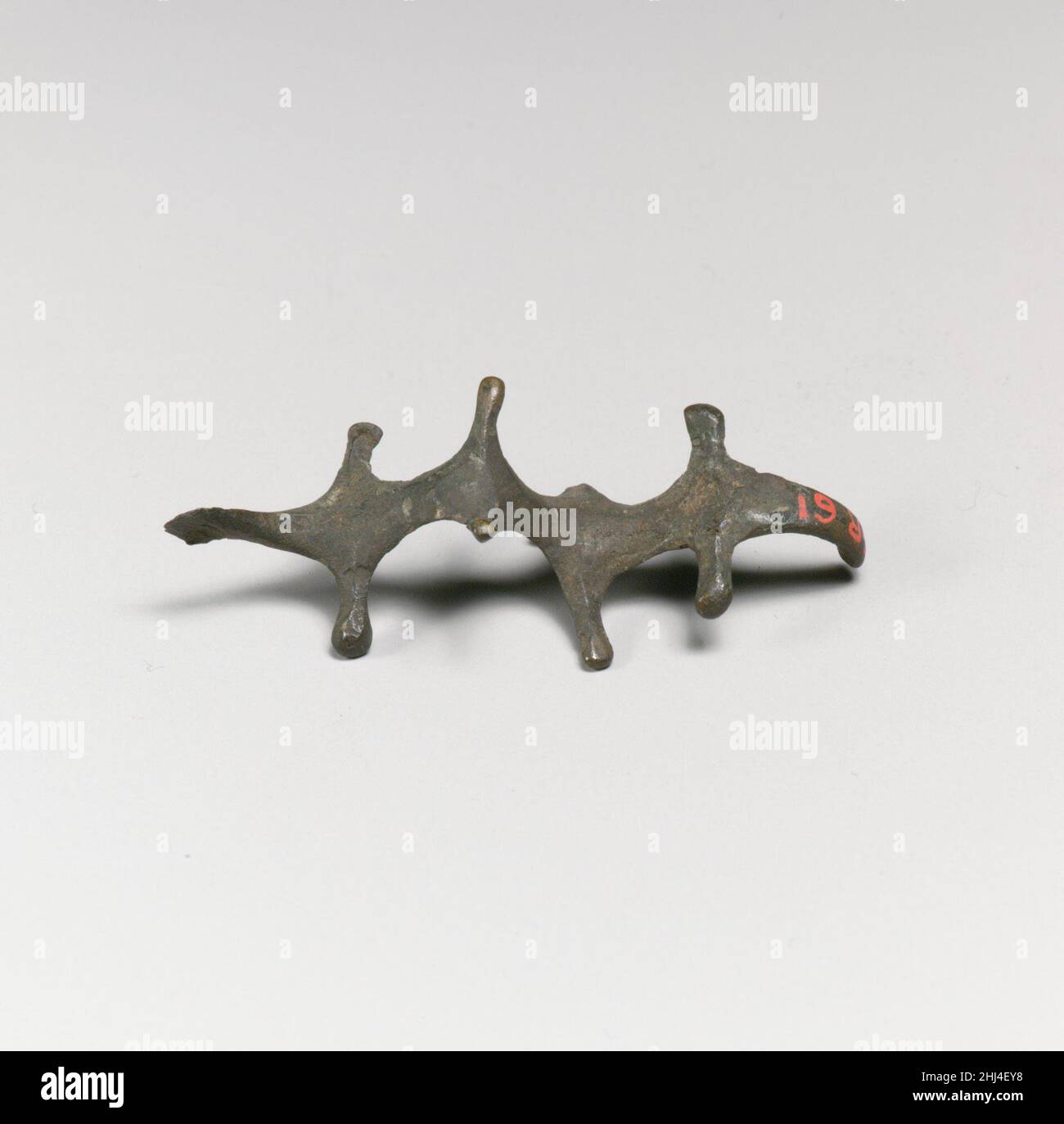 Fibula, serpentine type 7th–6th century B.C. Italic Only part of the ...