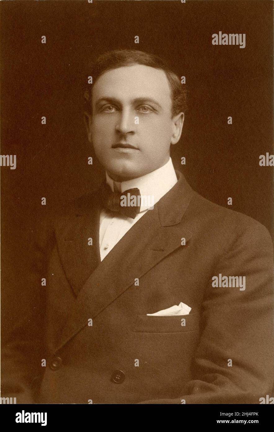 Stock actor Thurlow Bergen Stock Photo - Alamy