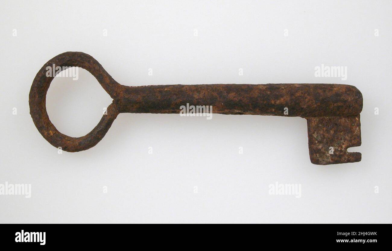 Key 14th century German. Key 463369 Stock Photo - Alamy