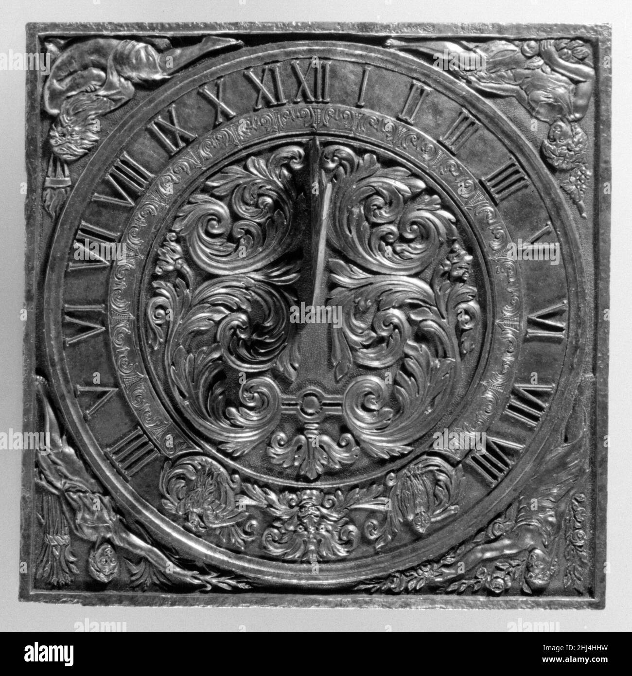 Sundial probably ca. 1860–90 European. Sundial 202011 Stock Photo - Alamy