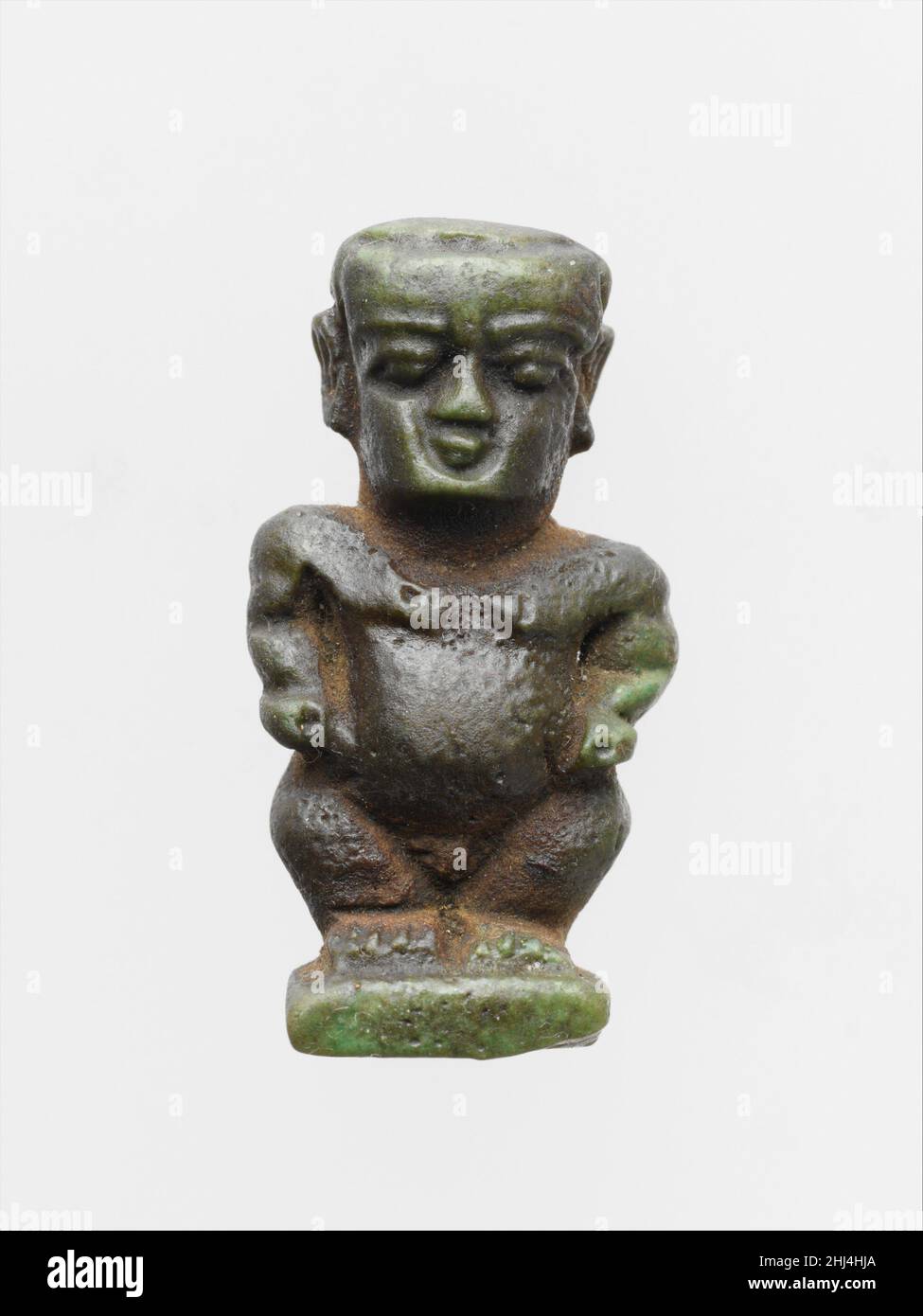 Faience amulet in the form of the dwarf god Pataikos 664–30 B.C ...