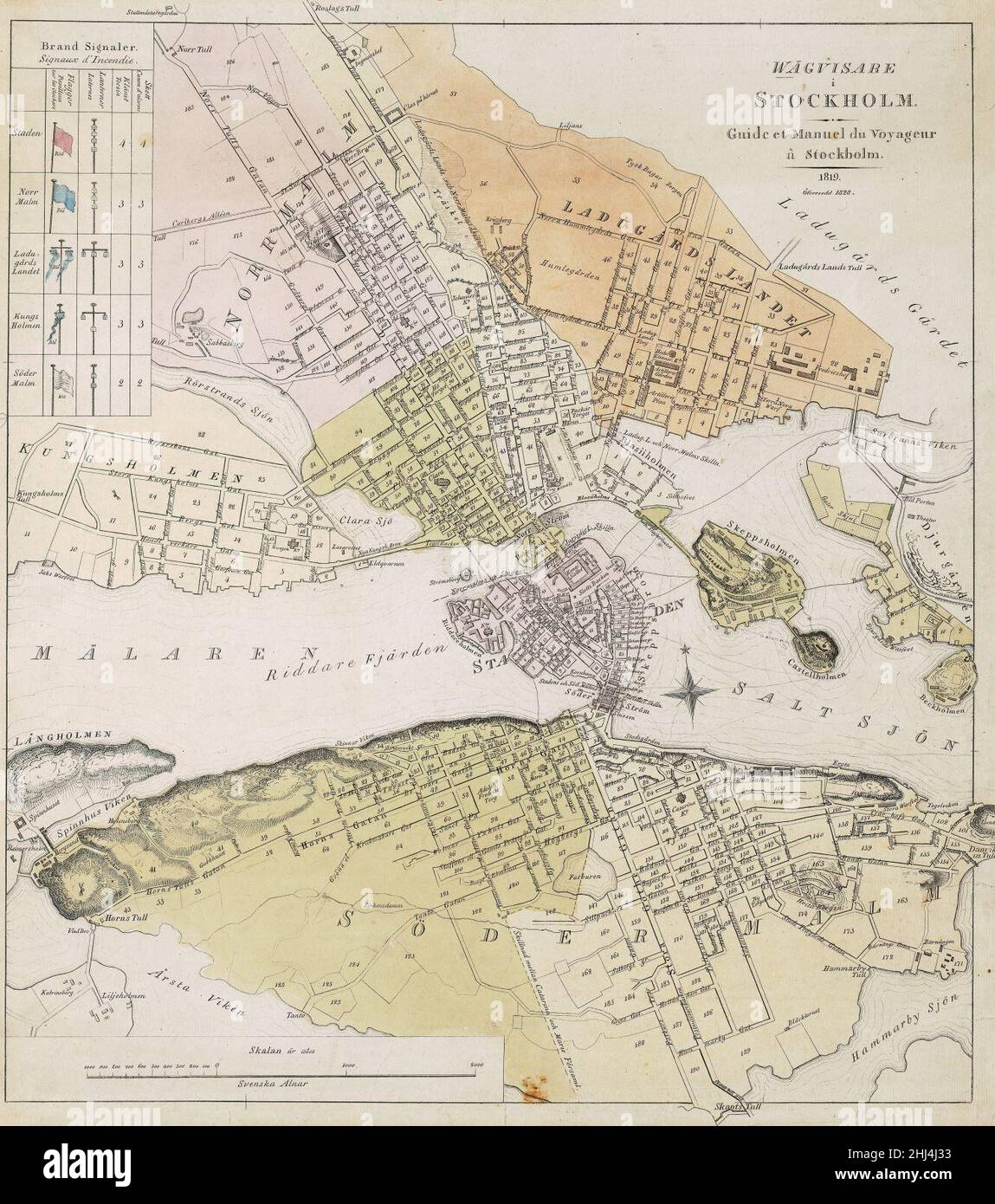 Stockholmskarta hi-res stock photography and images - Alamy