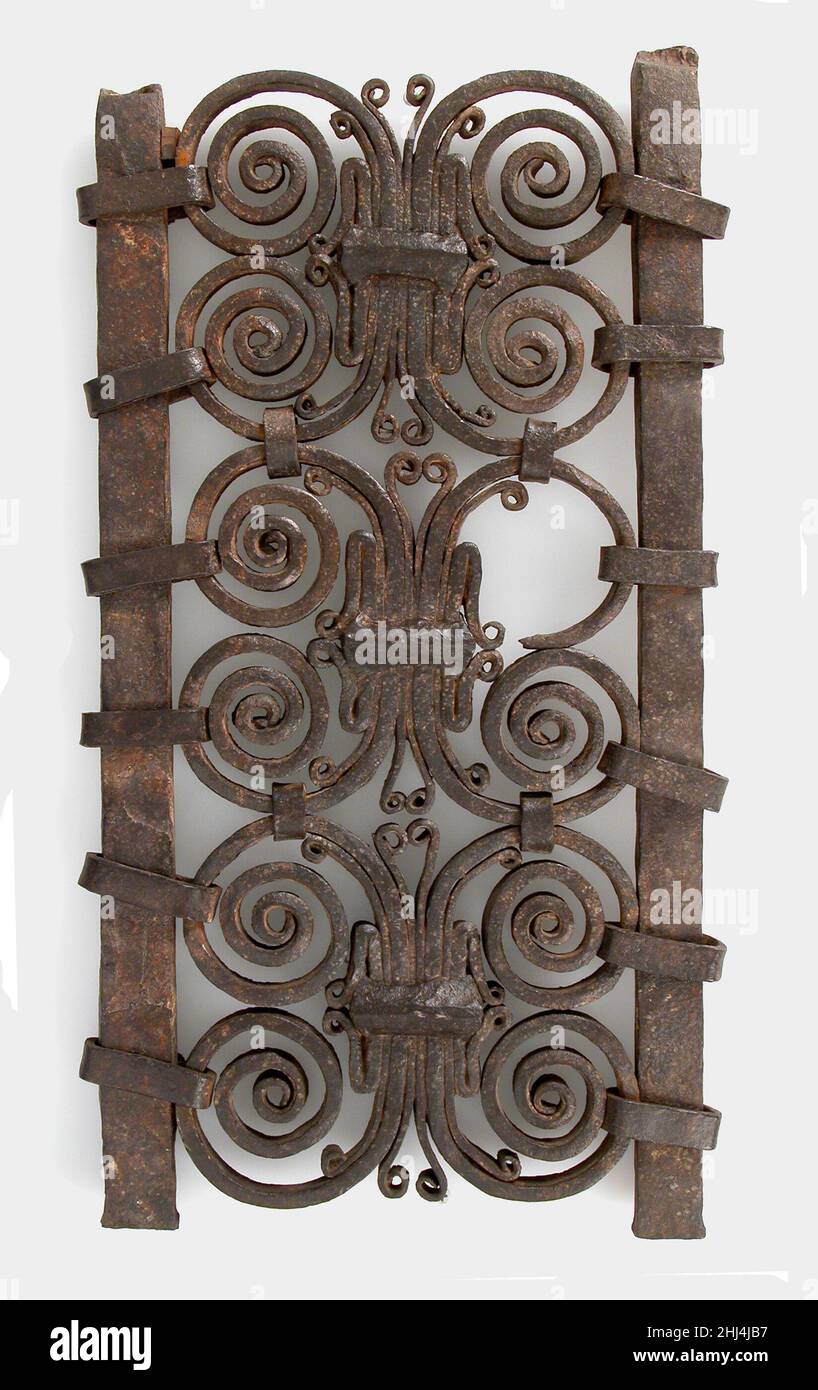 Grill 12th–13th century Spanish. Grill 466300 Stock Photo - Alamy