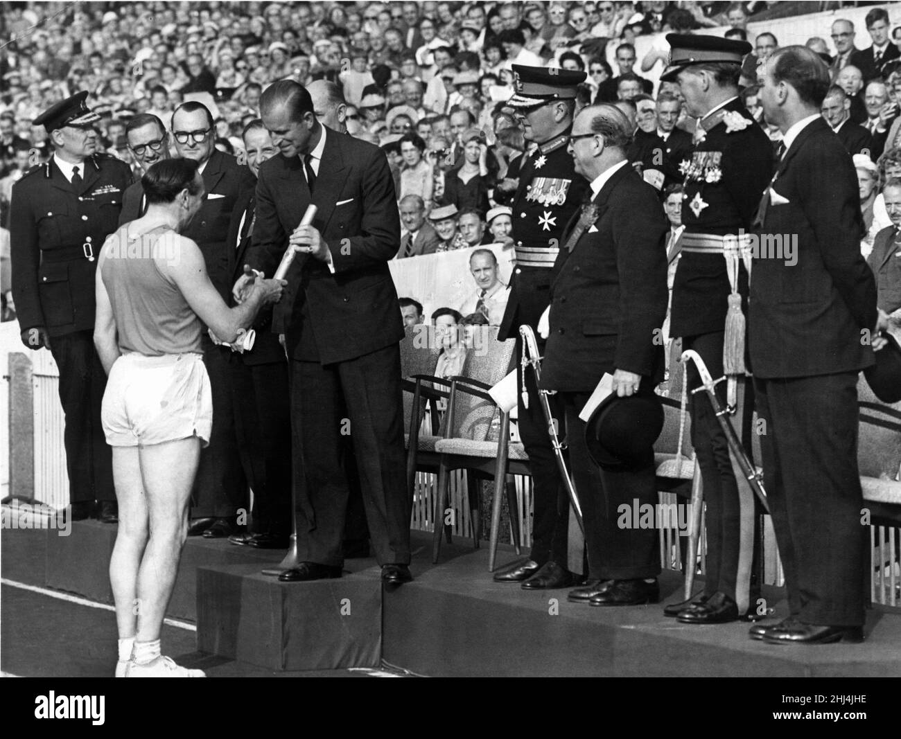 Queens baton Black and White Stock Photos & Images - Alamy