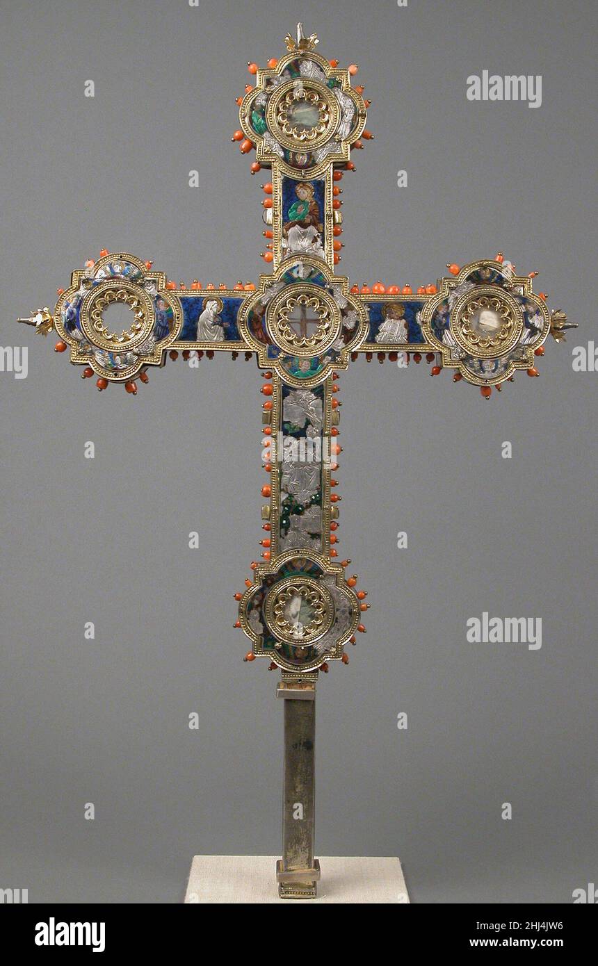 Reliquary Cross 14th century Italian. Reliquary Cross 464462 Stock ...