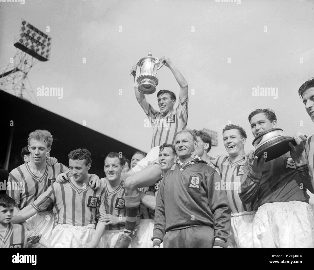Aston Villa 2-1 Manchester United, FA Cup Final 1957, Wembley Stadium ...