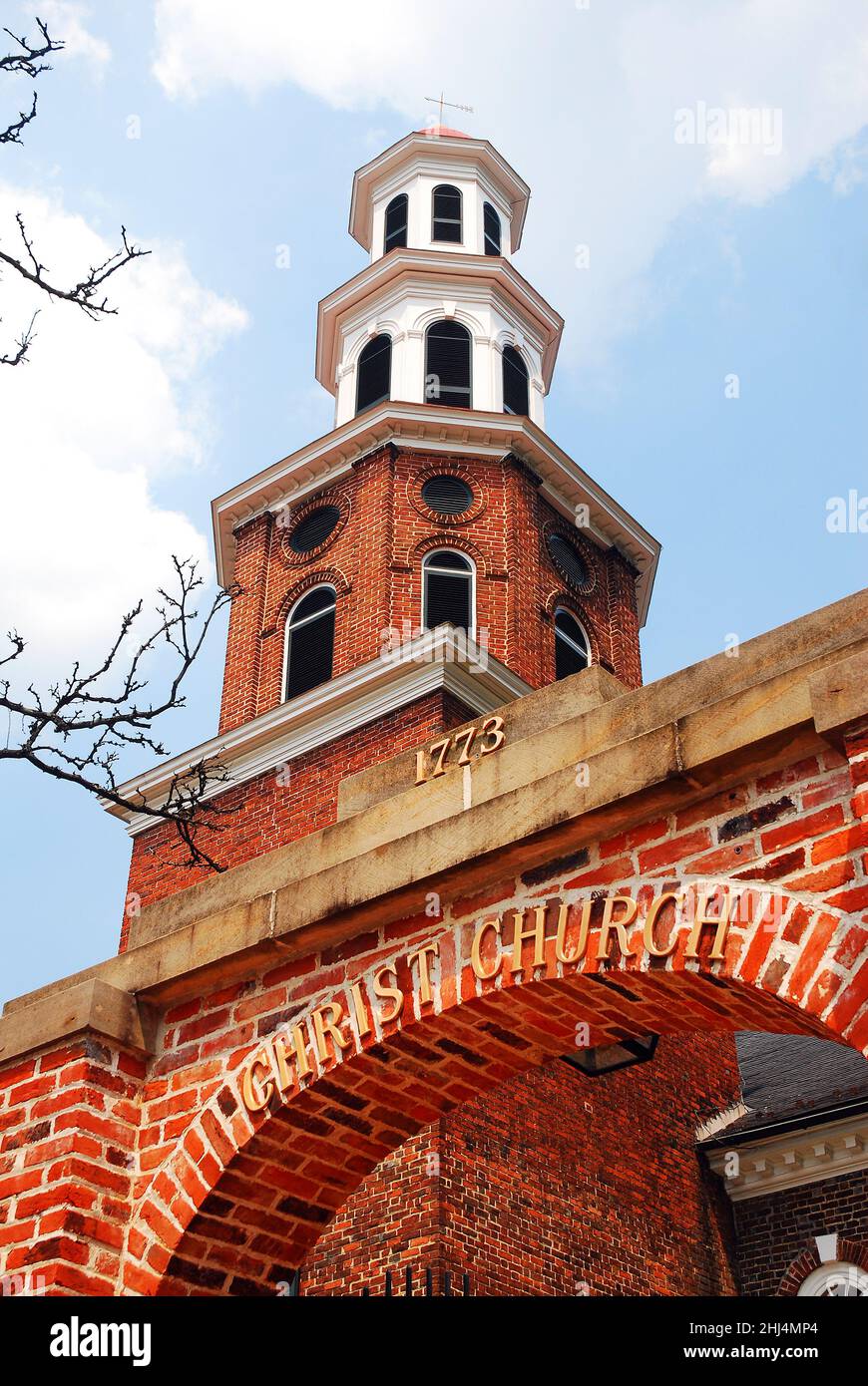 The historic Christ Church in Alexandria, Virginia Stock Photo - Alamy