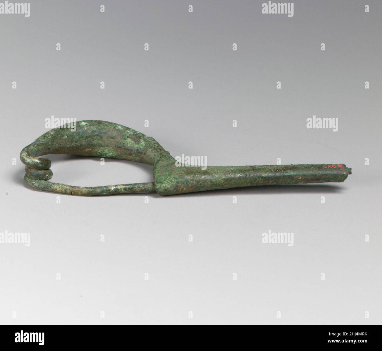 Fibula, boat-shaped type 8th–6th century B.C. Italic The bow is solid ...