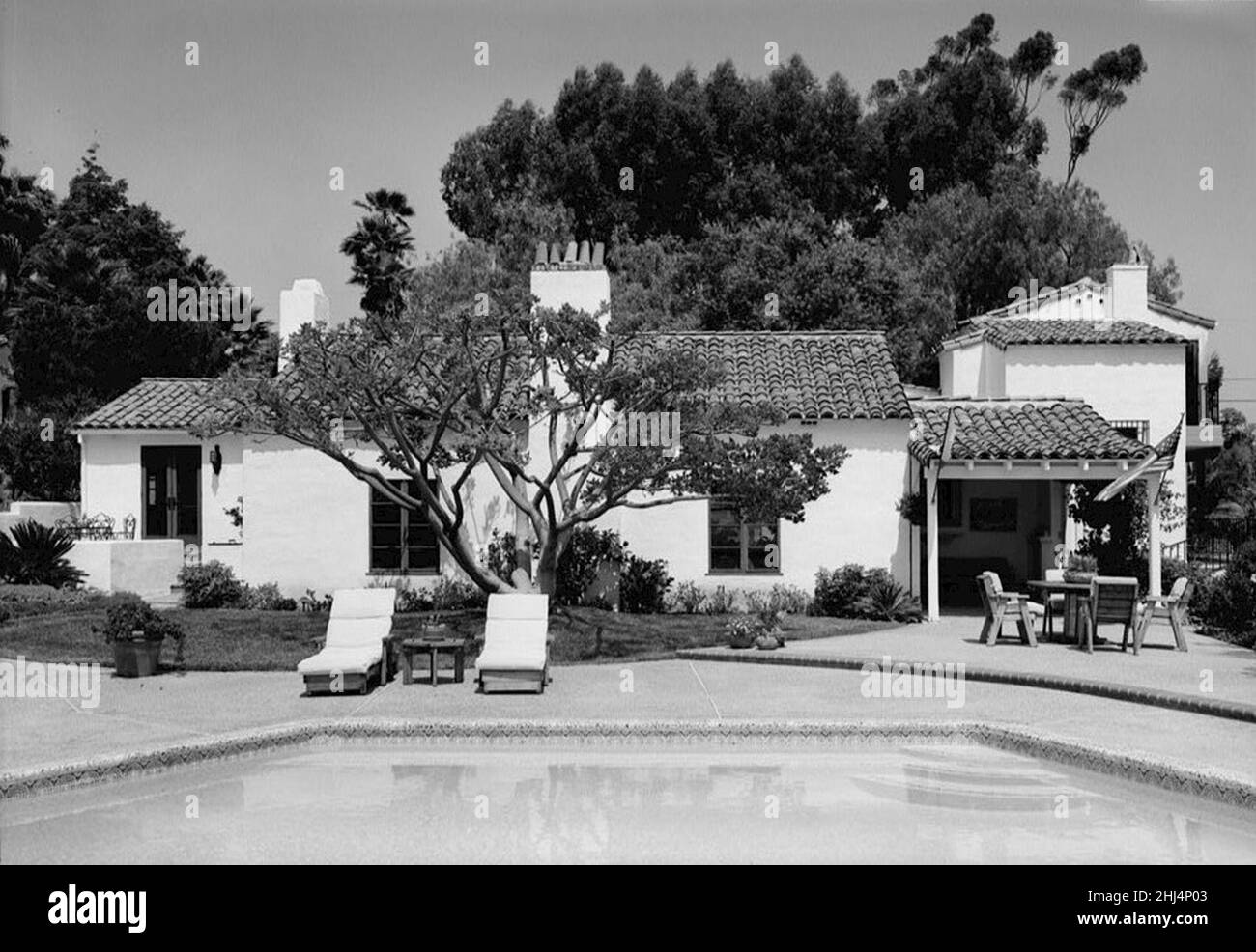 Santa fe house Black and White Stock Photos & Images - Alamy
