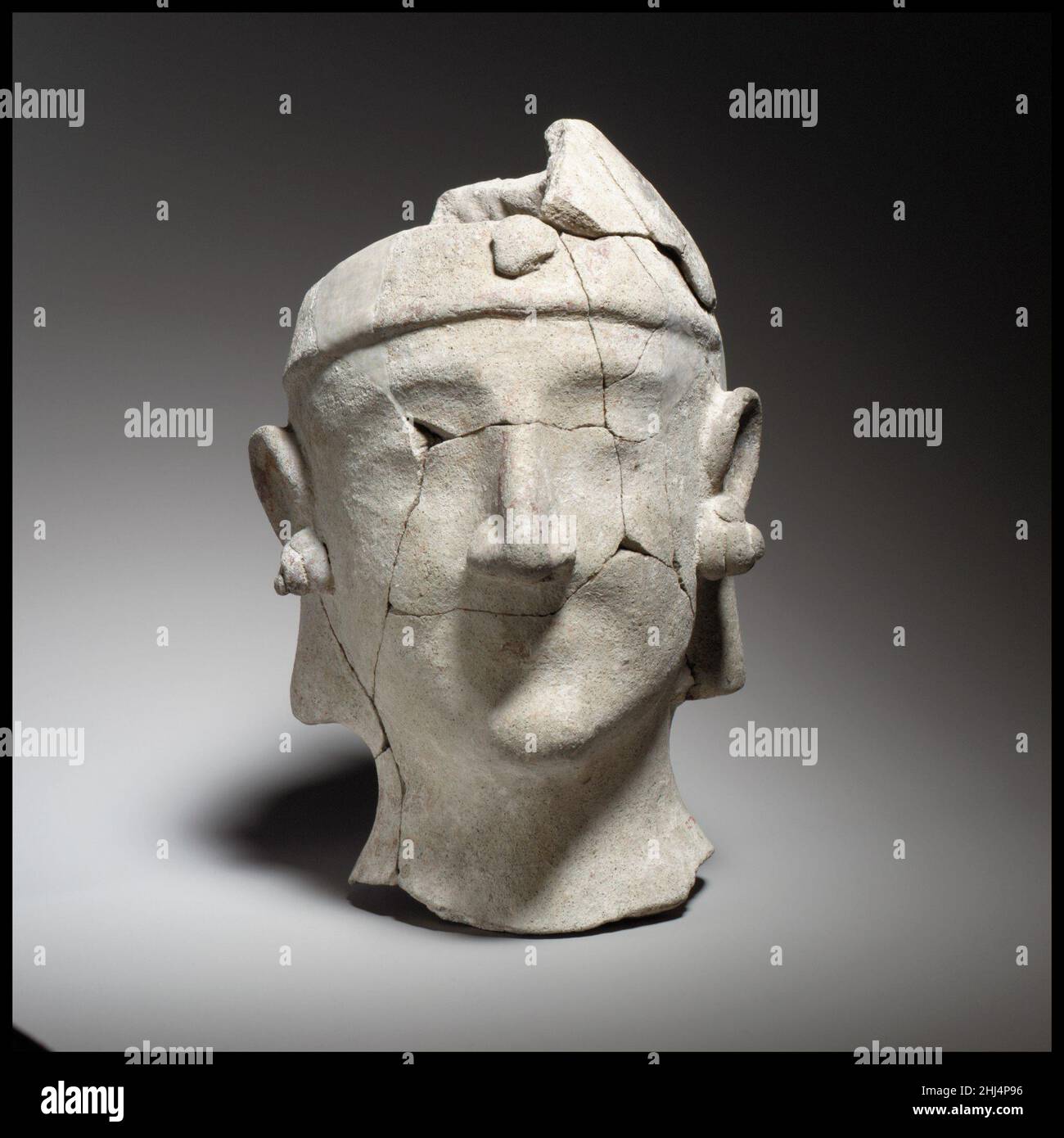 Beardless male head wearing hi-res stock photography and images - Alamy