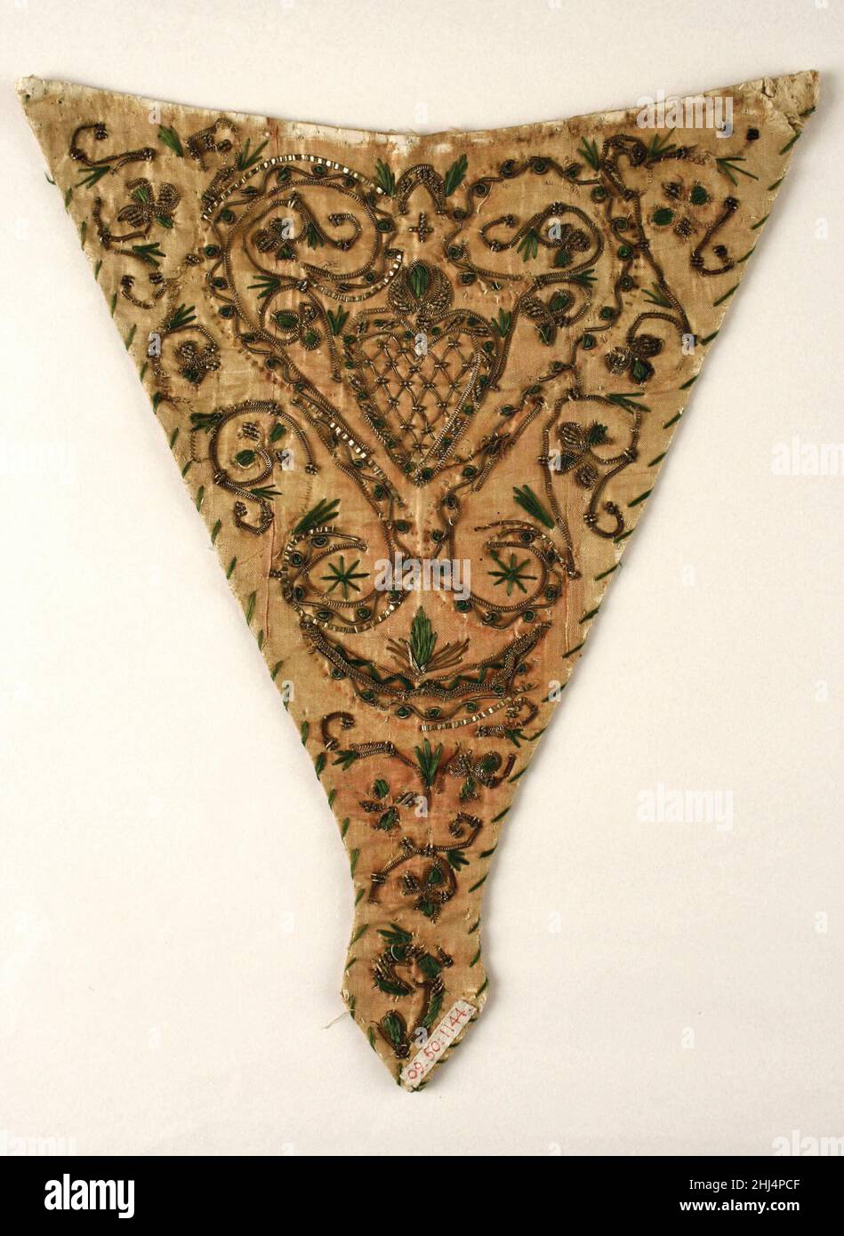 Stomacher late 18th century German. Stomacher 102569 Stock Photo - Alamy