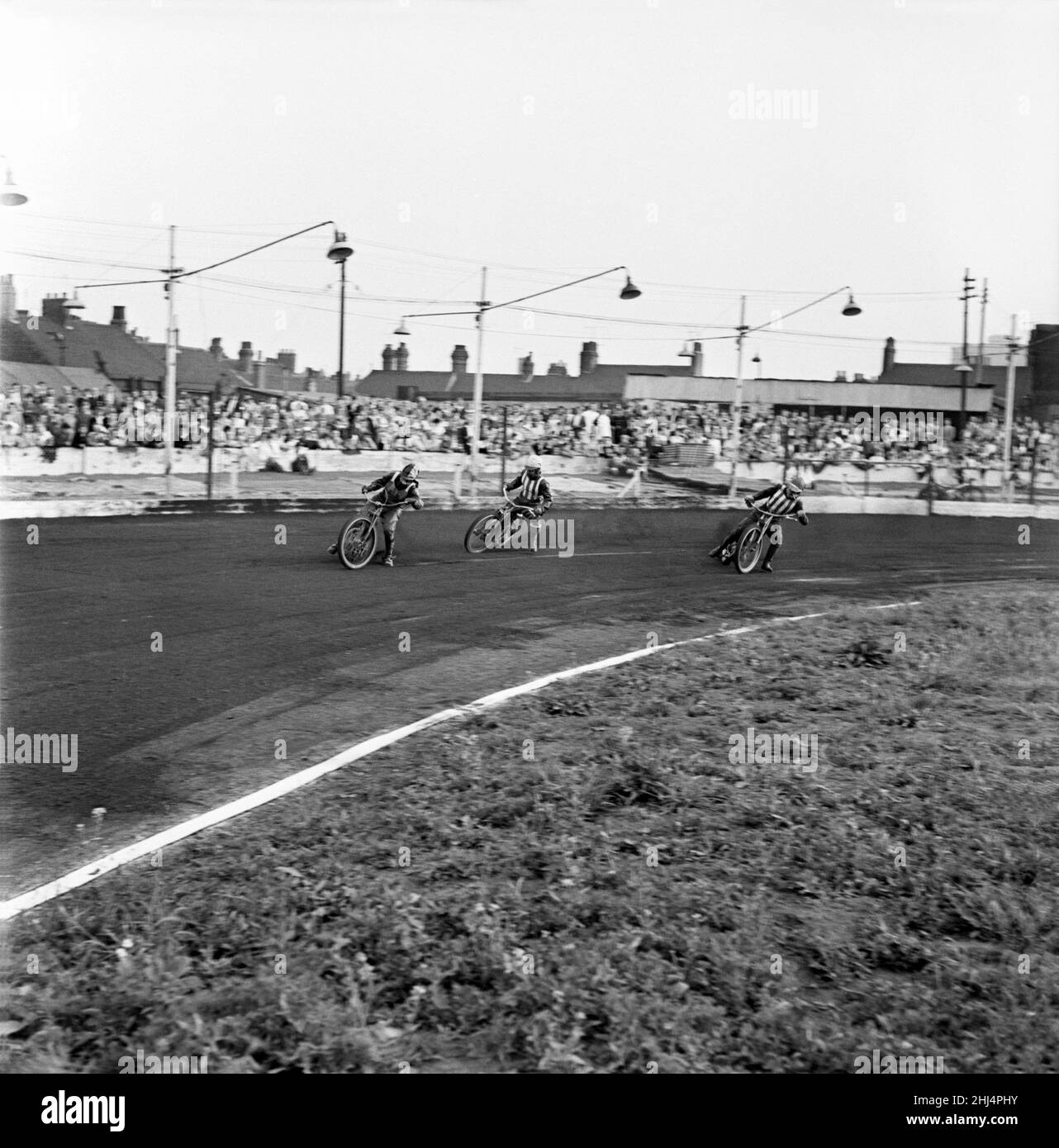 Speedway at stoke, motorsport. June 1960 M4380-001 Stock Photo - Alamy