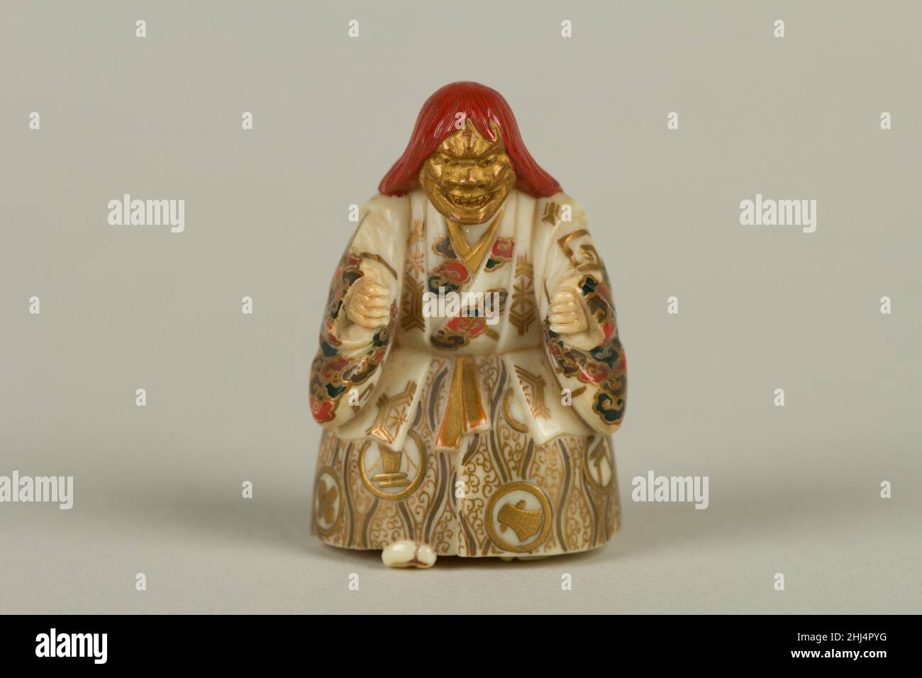 Netsuke of Noh Dancer 19th century Japan. Netsuke of Noh Dancer. Japan ...