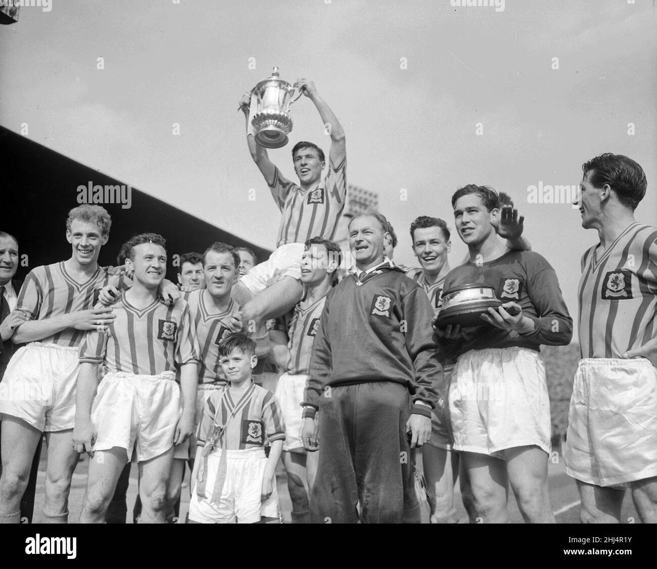 Aston Villa 2-1 Manchester United, FA Cup Final 1957, Wembley Stadium ...