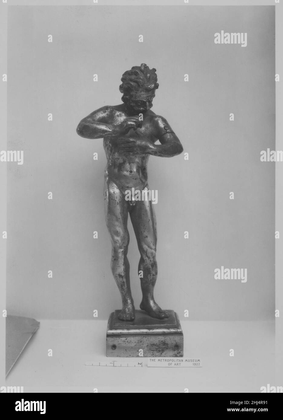 Marsyas Playing the (missing) Double Flute late 16th century probably ...