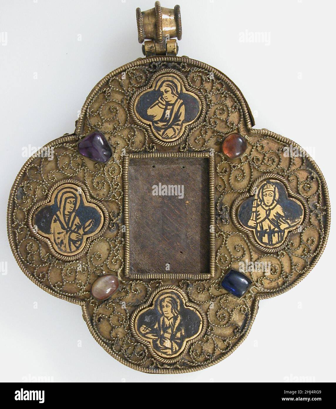 Quatrefoil Mount for a Medieval Ivory of the Crucifixion late 19th or ...