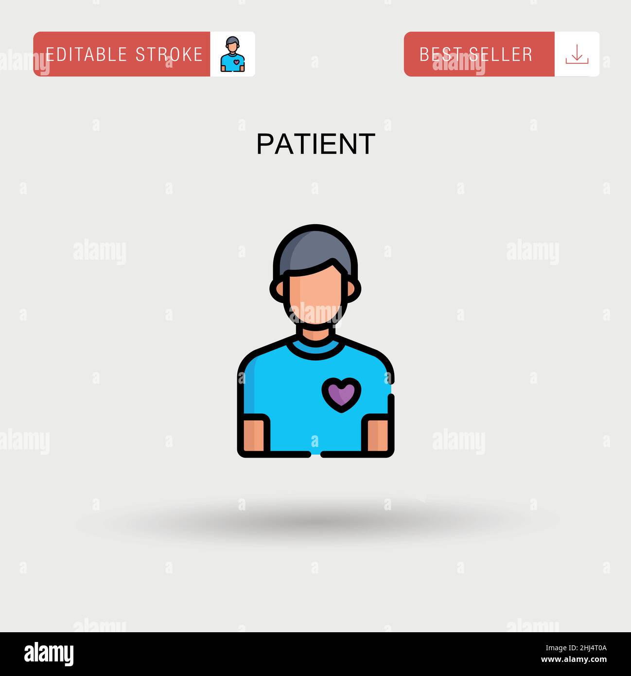 Physician patient face mask Stock Vector Images - Alamy