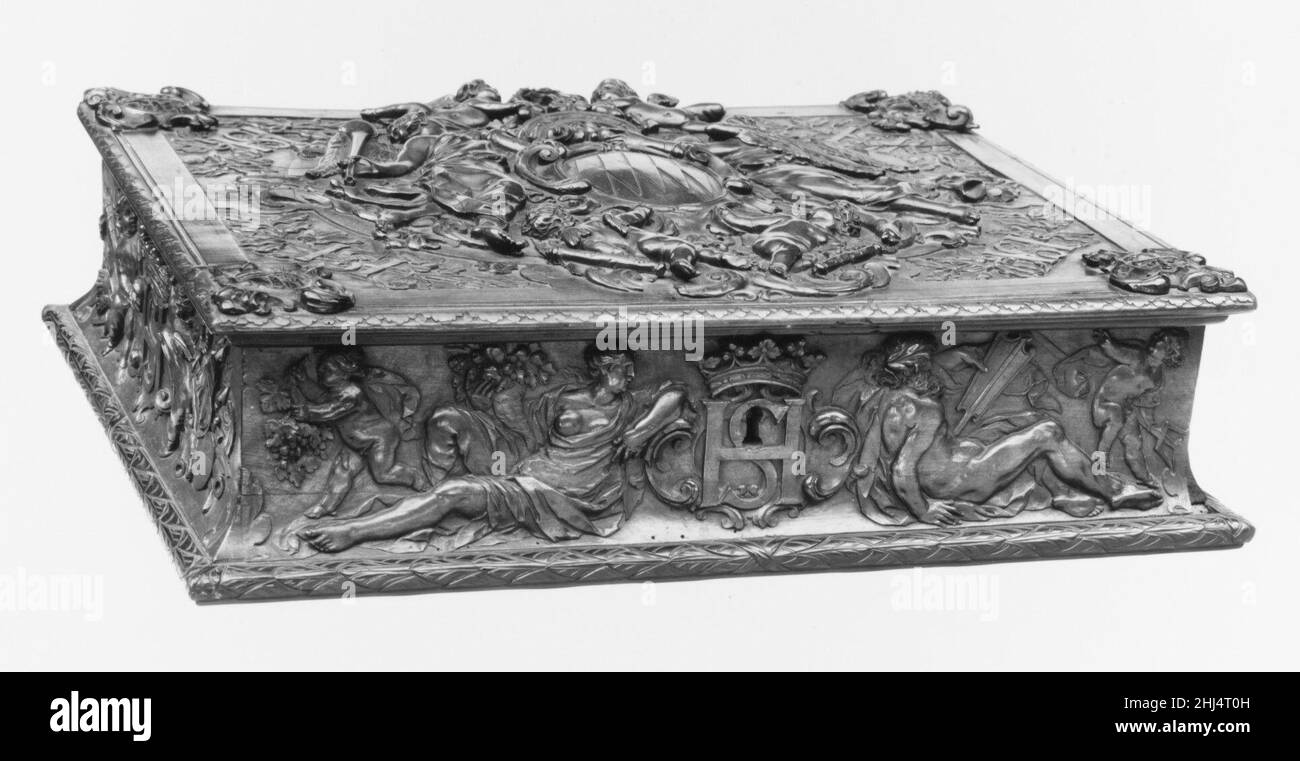 Box ca. 1651–61 French This carved casket, which may have held ...