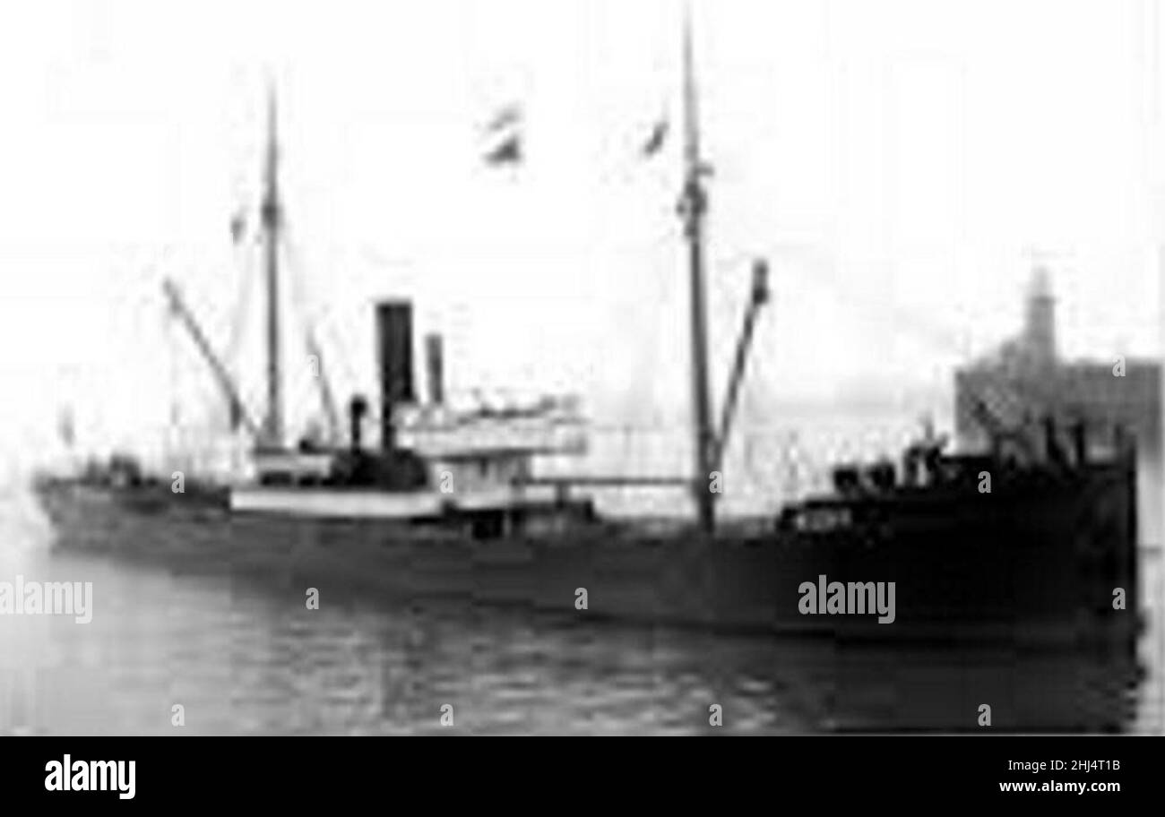 Stoomschip Echo, 1884-1939 Stock Photo - Alamy