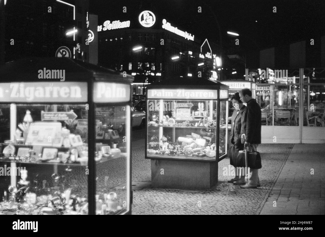 Scenes in West Berlin, West Germany showing daily life continuing as ...
