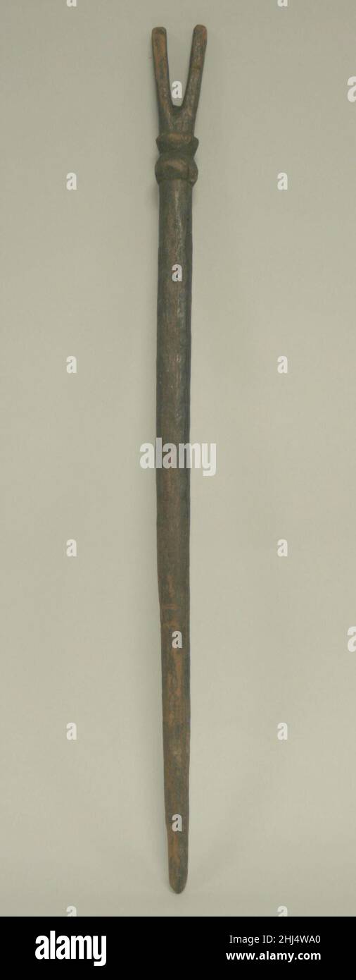 Forked Wooden Staff before 16th century Peruvian. Forked Wooden Staff ...